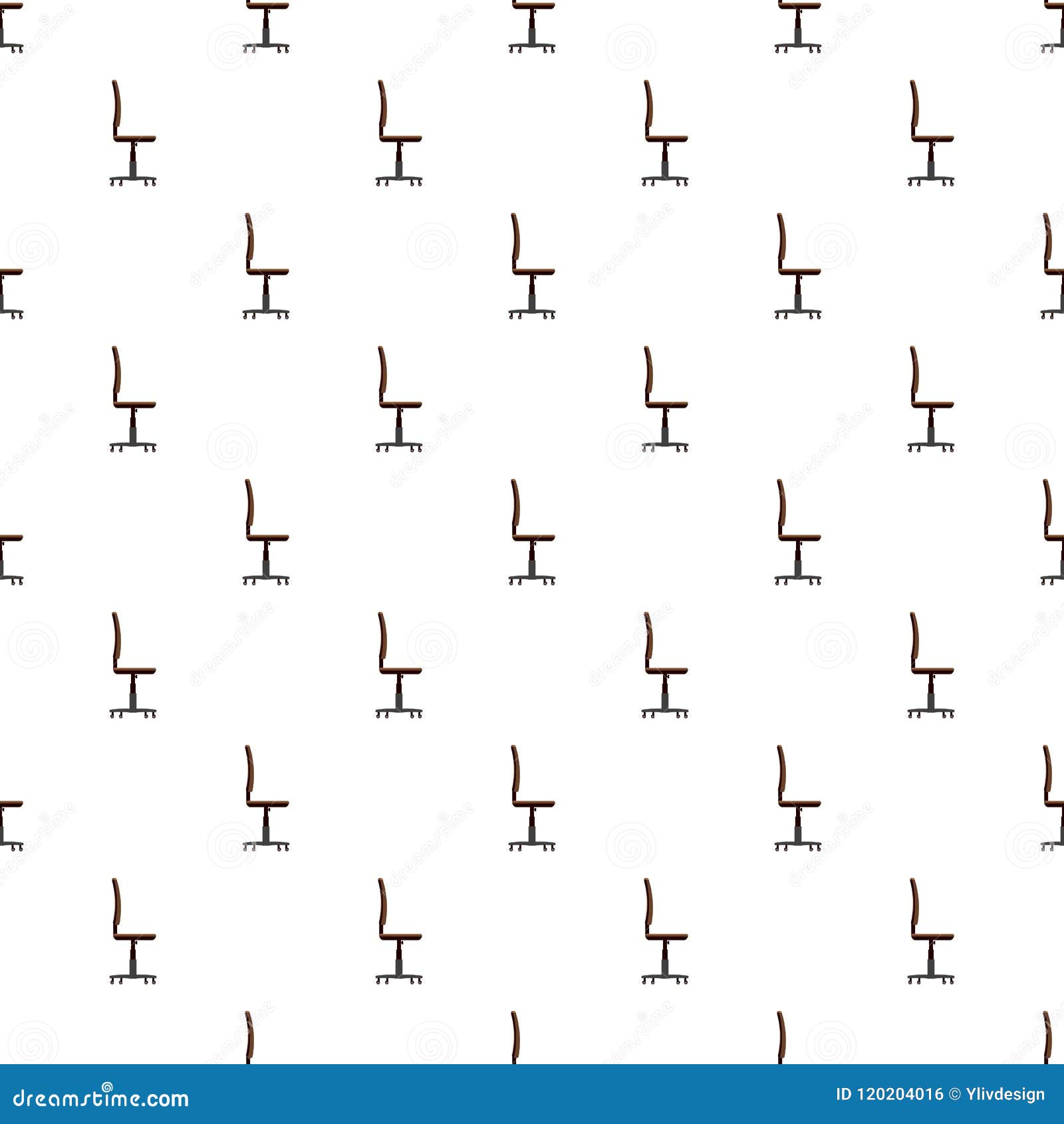 Chair for office pattern stock vector. Illustration of repeating ...