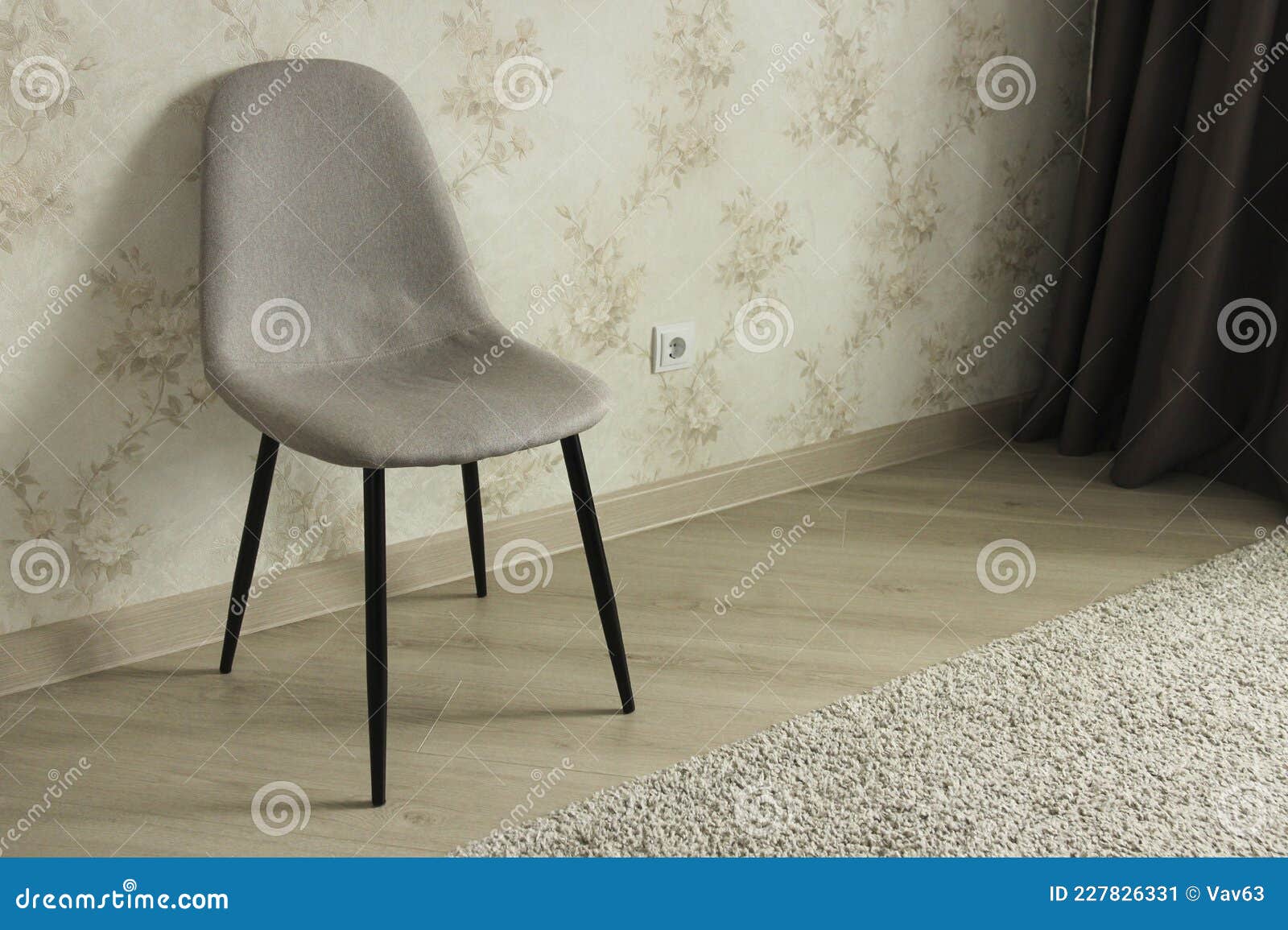 Chair in the room stock image. Image of apartment, concept - 227826331