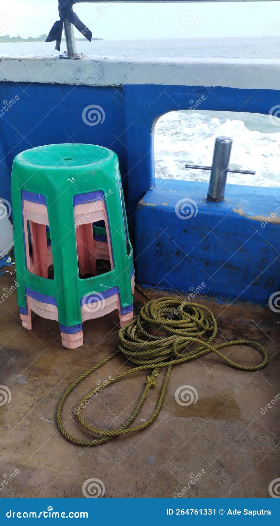 Chair and rope stock image. Image of straps, blue, wheel - 264761331