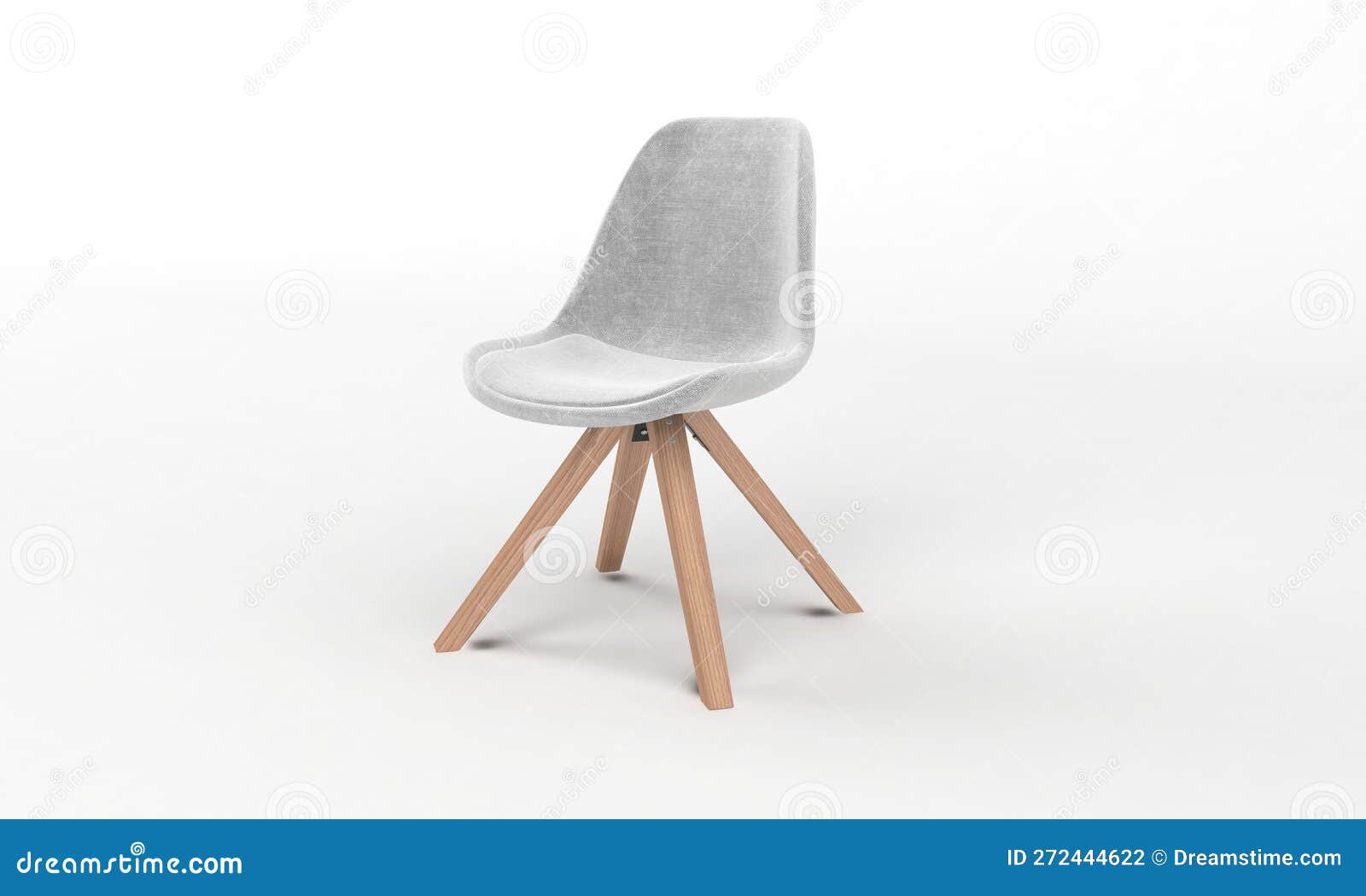 Office Chair3D Rendered Realistic Furniture Side View Stock ...