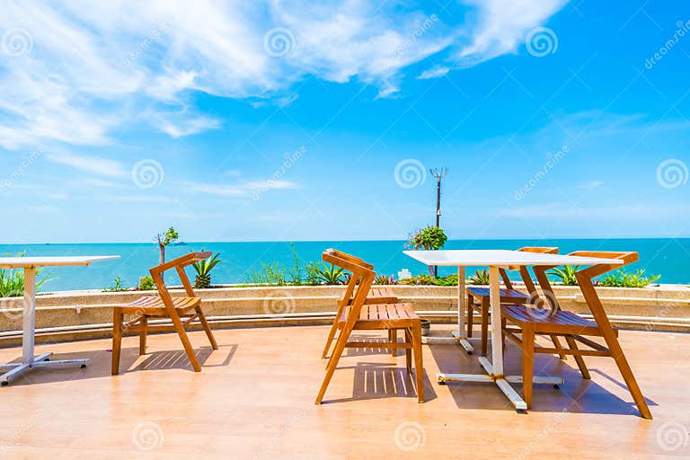 Chair and table stock image. Image of tropical, summer - 71284935