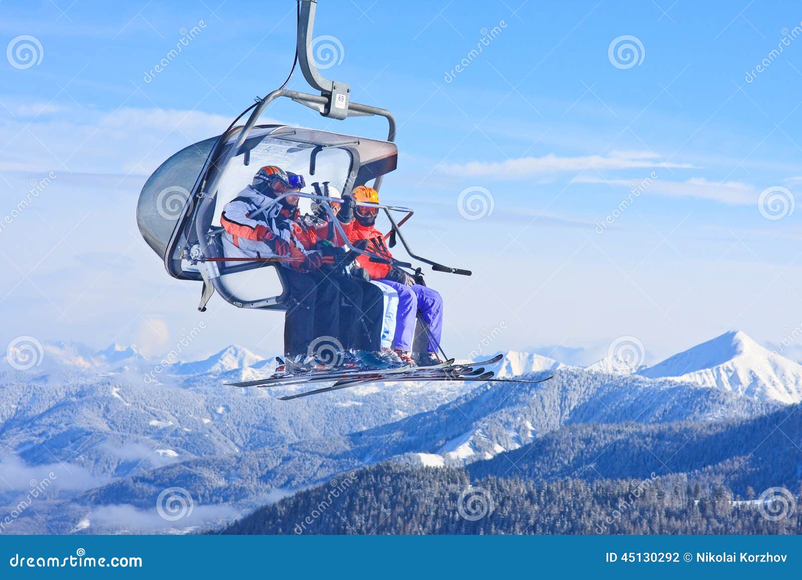 Chairlift Ski Resort Schladming Editorial Photography Image Of