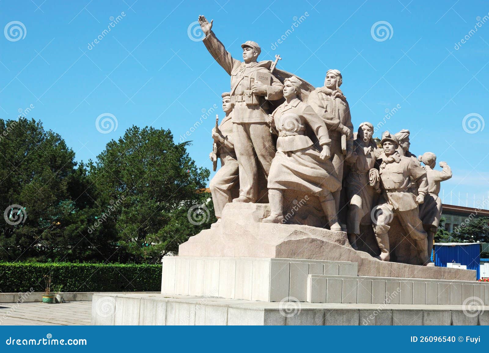 Chairman Mao Memorial Hall editorial image. Image of leader - 26096540