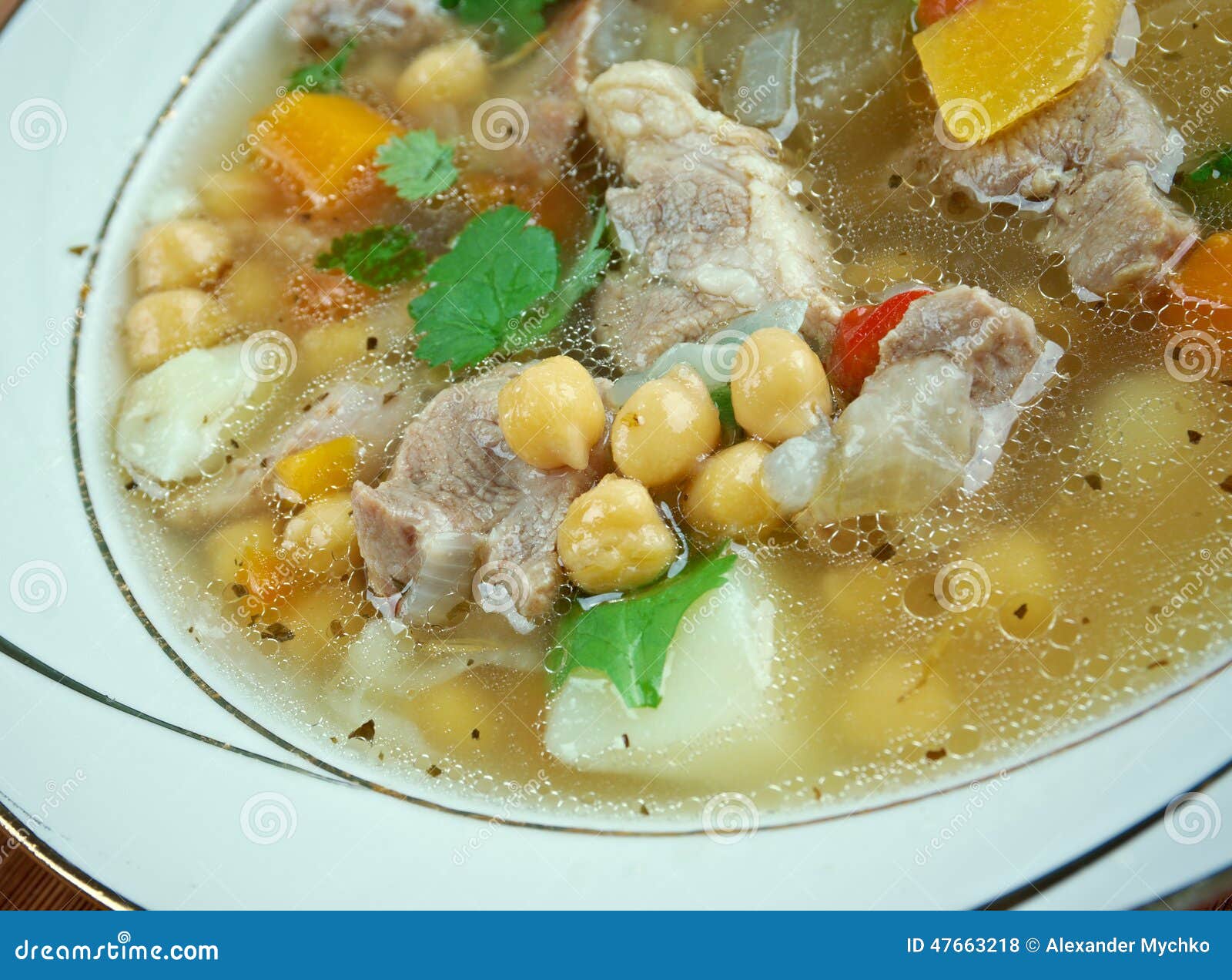 Chairo stockfoto. Bild von gemüse, küche, suppe, chilenisch - 47663218