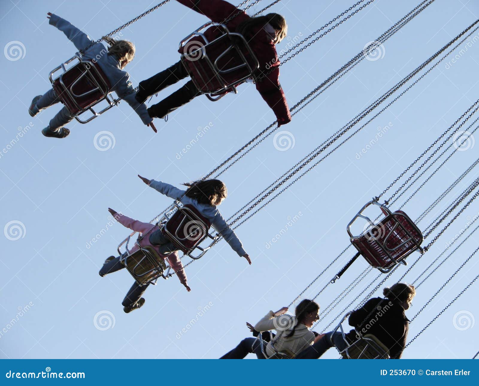 Centrifugal Force Swing Carnival Ride Editorial Photo | CartoonDealer ...