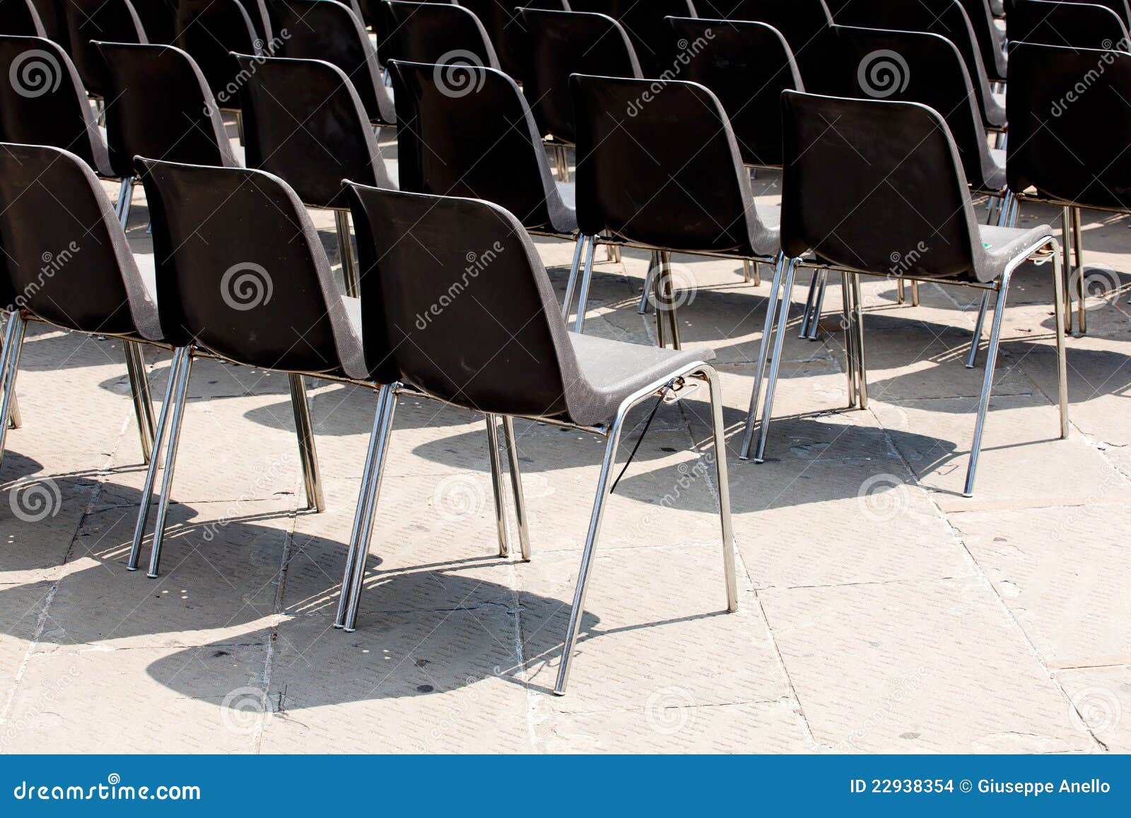 Chairs stock photo. Image of place, conference, parking - 22938354