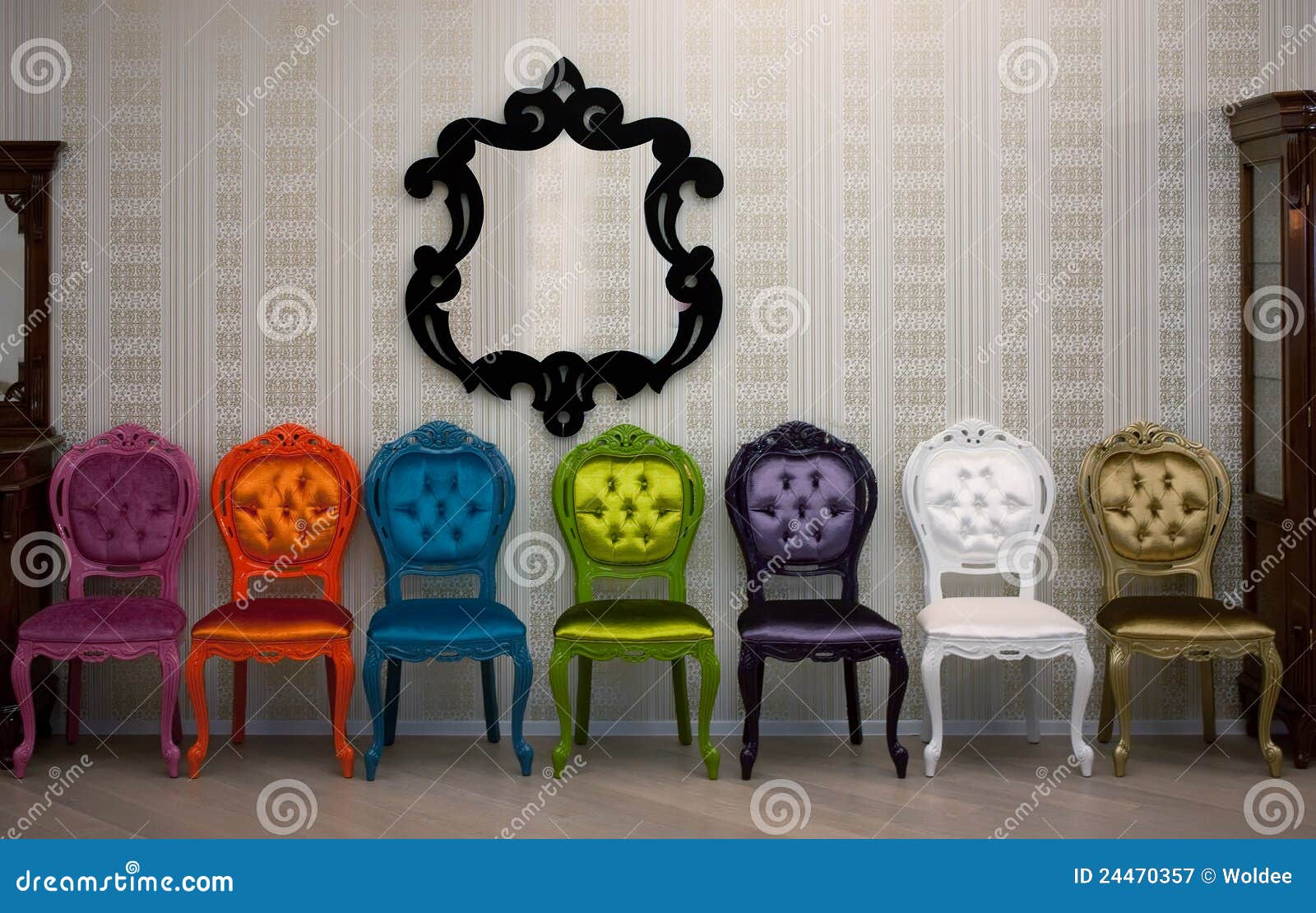 Chairs stock image. Image of collect, multicolored, color - 24470357