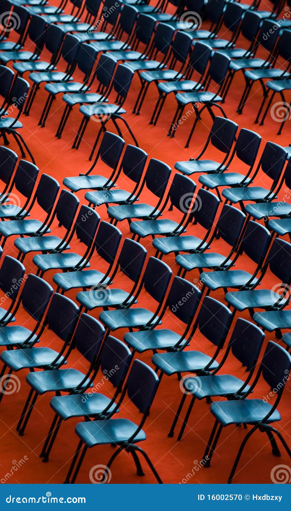 Chairs in an audience stock photo. Image of array, hall - 16002570