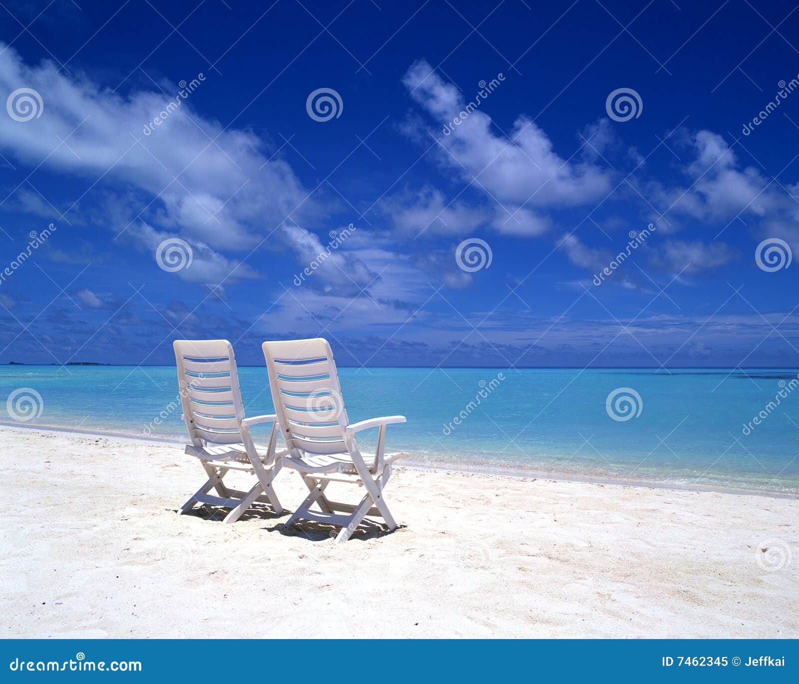 Chairs beside beach stock image. Image of broaden, chair - 7462345