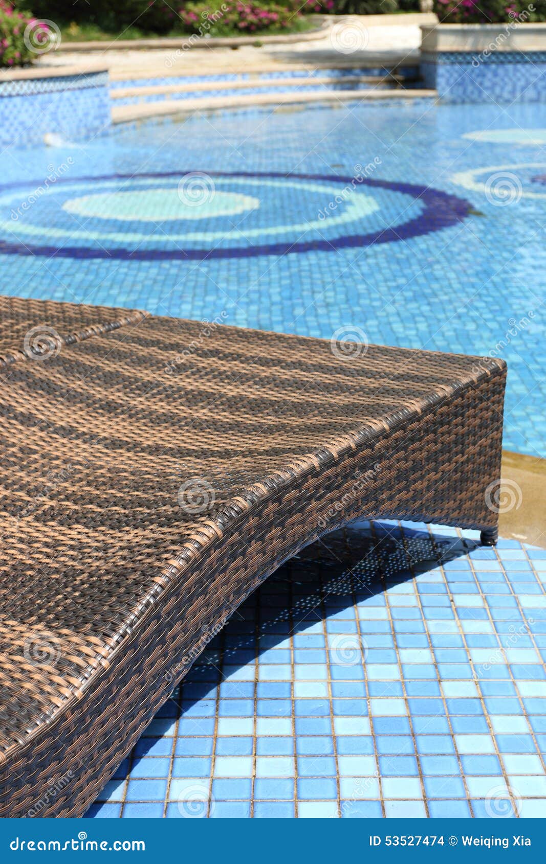 Chairs by the pool stock photo. Image of side, naturally - 53527474