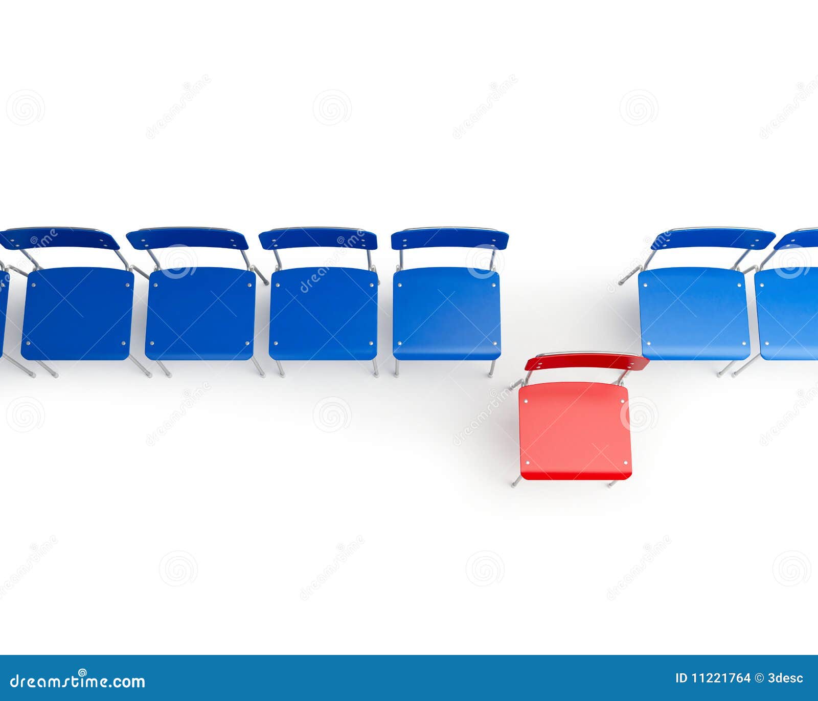 Chairs row stock illustration. Illustration of modern - 11221764