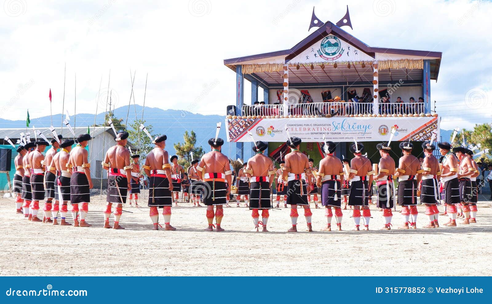 Chakhesang Naga Traditional Dance Editorial Photography - Image of ...