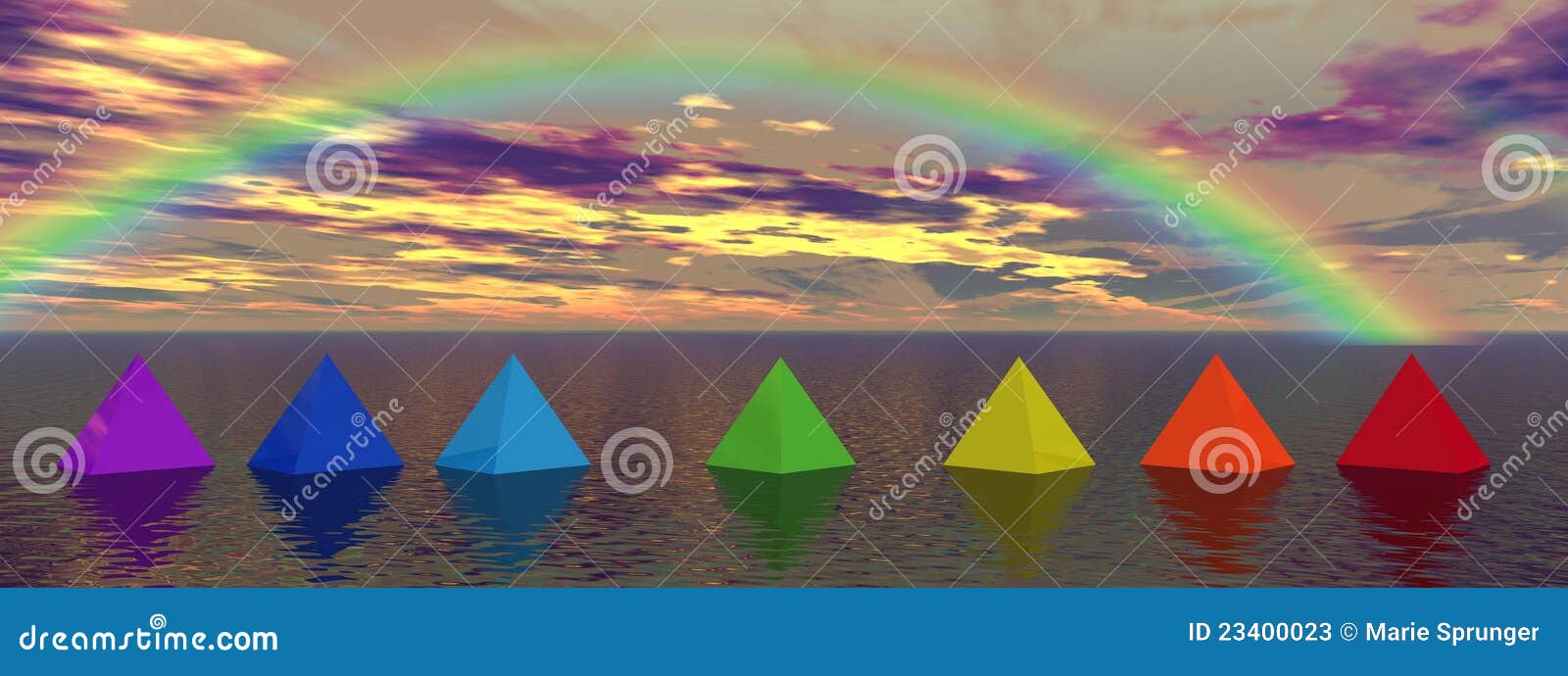 Chakra landscape stock illustration. Illustration of geometric - 23400023