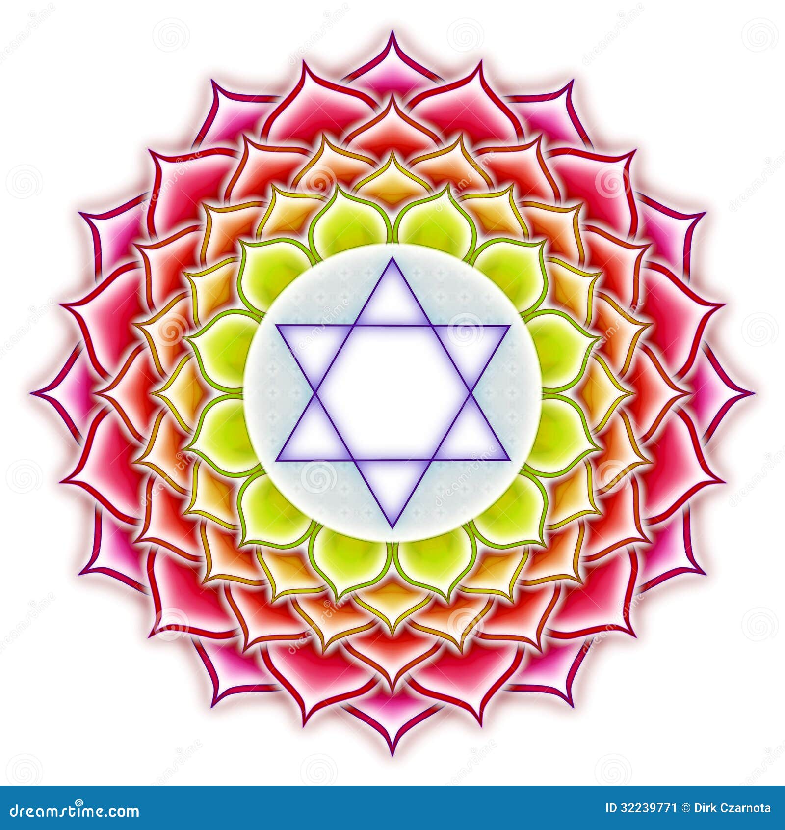 Yoga chakra clipart