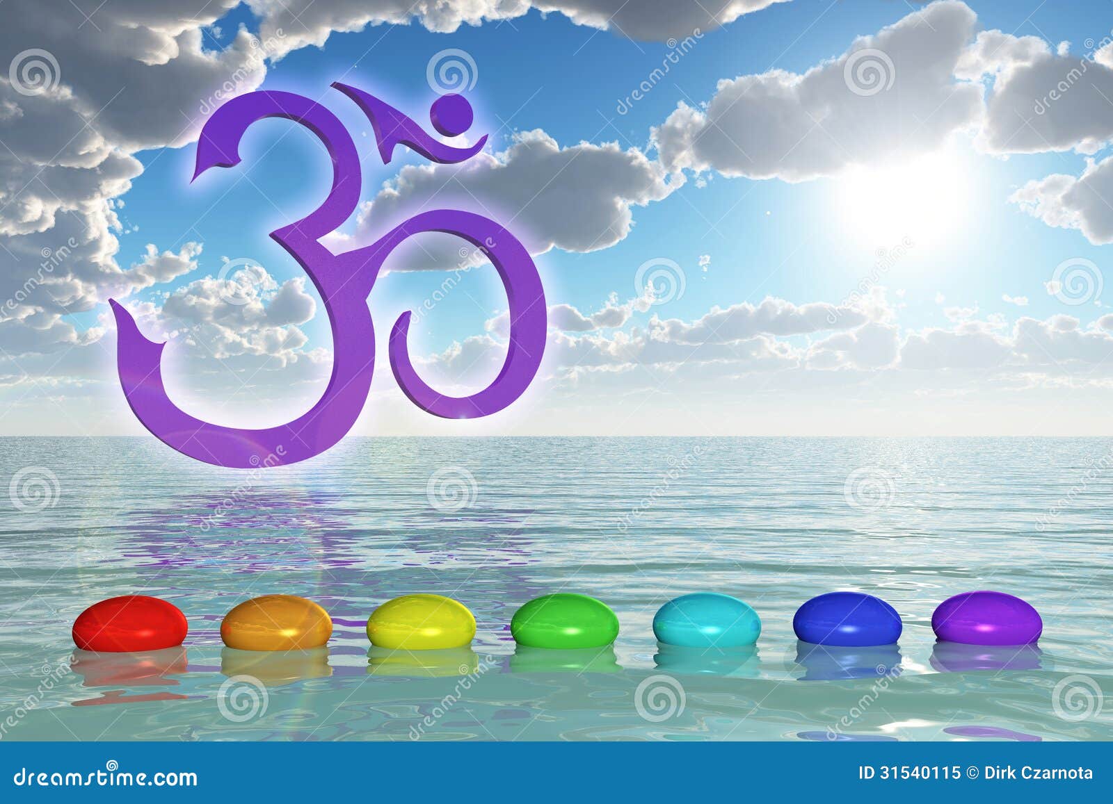 Crystals Chakra Circle Border Background Royalty-Free Stock Photo ...