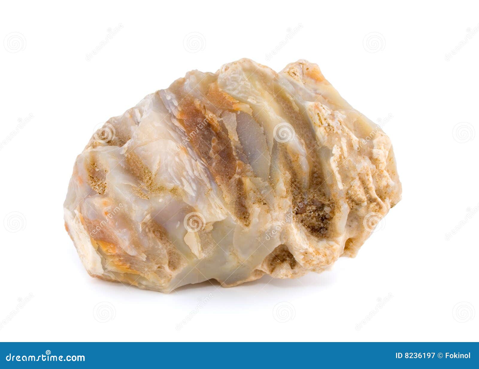 Chalcedony - Form of Silica Stock Image - Image of decoration, gray ...