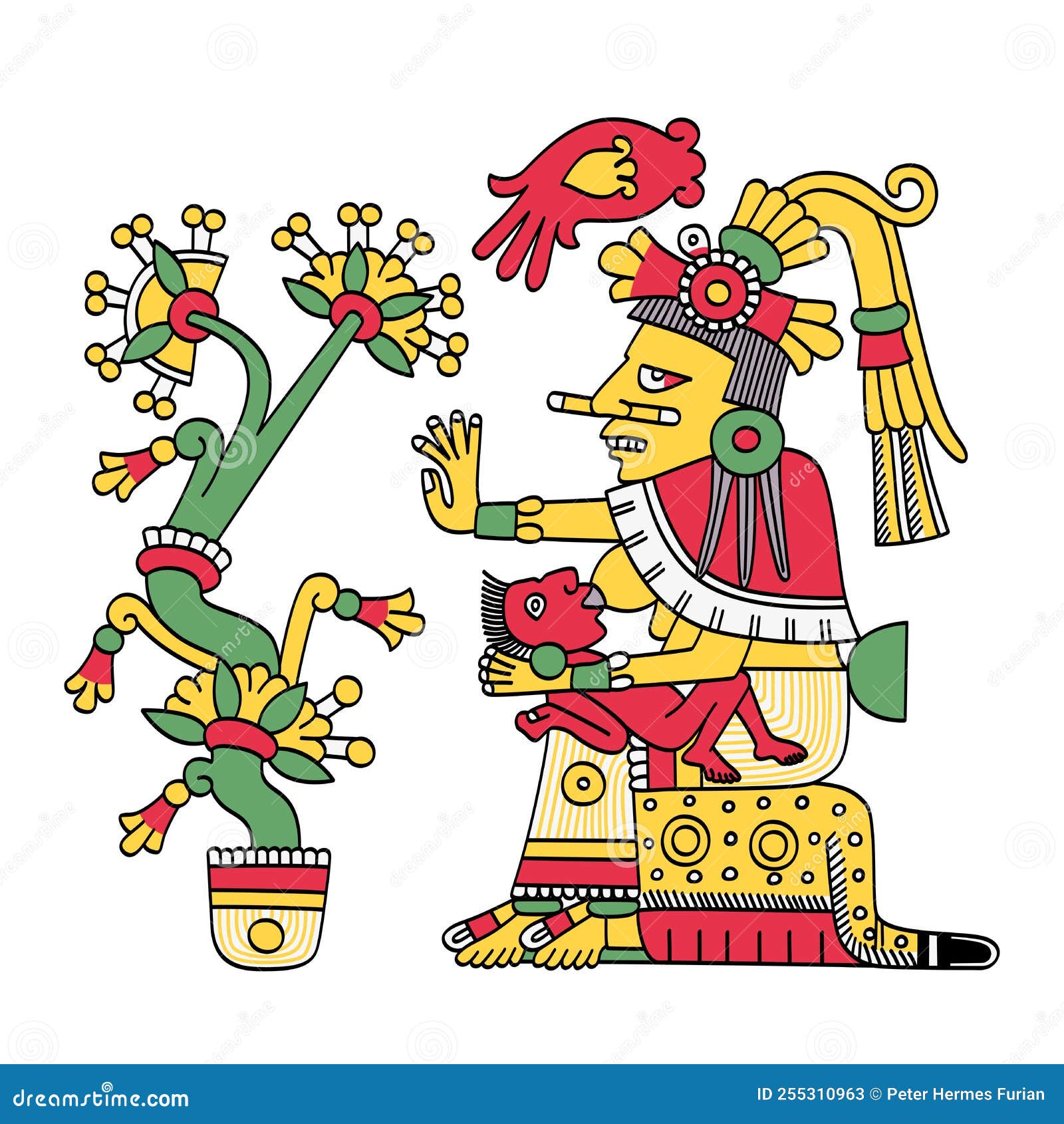 Chalchiuhtlicue, Aztec Goddess of Water and Patroness of Childbirth ...