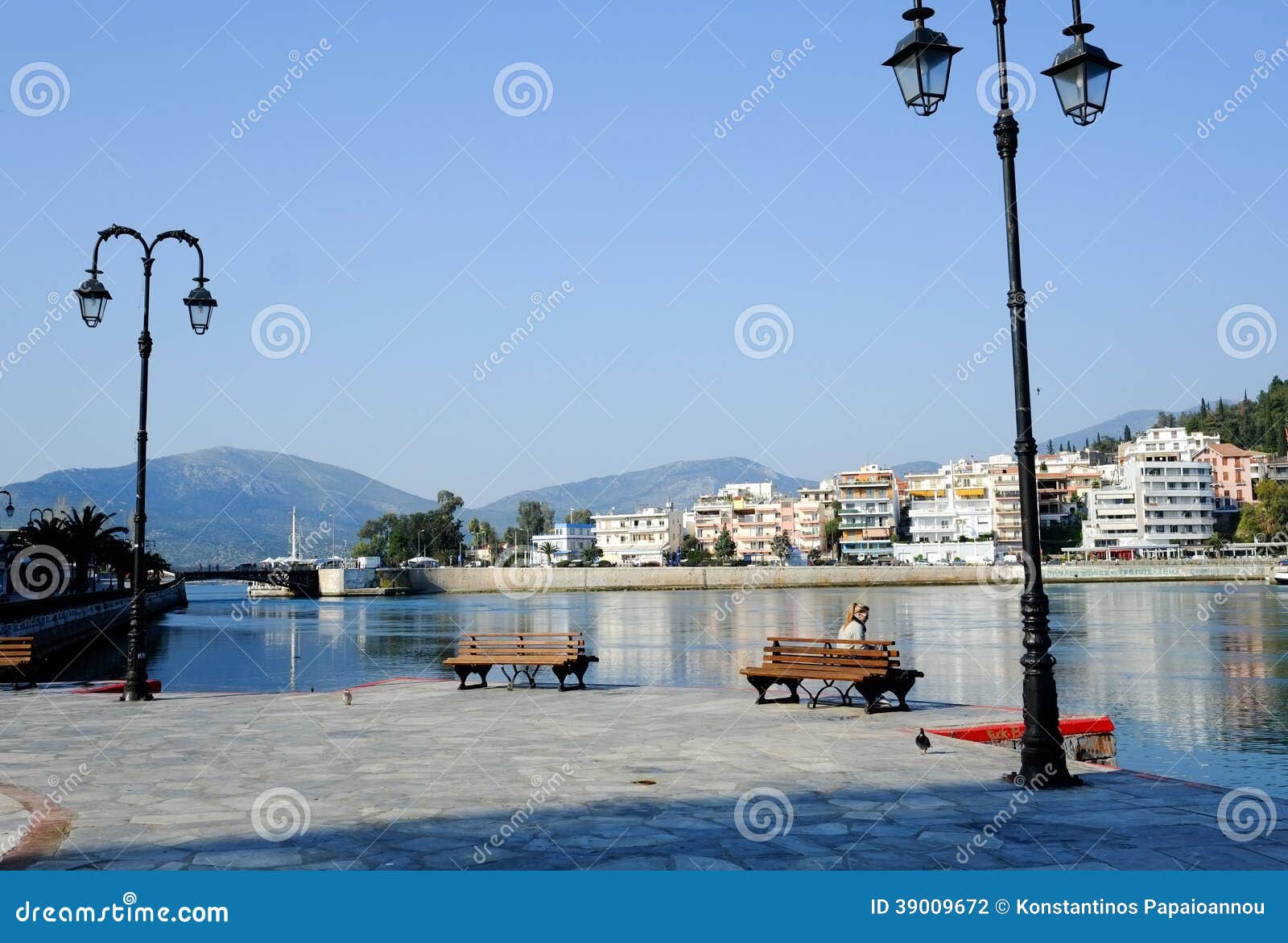 Chalcis in Greece editorial photography. Image of europe - 39009672
