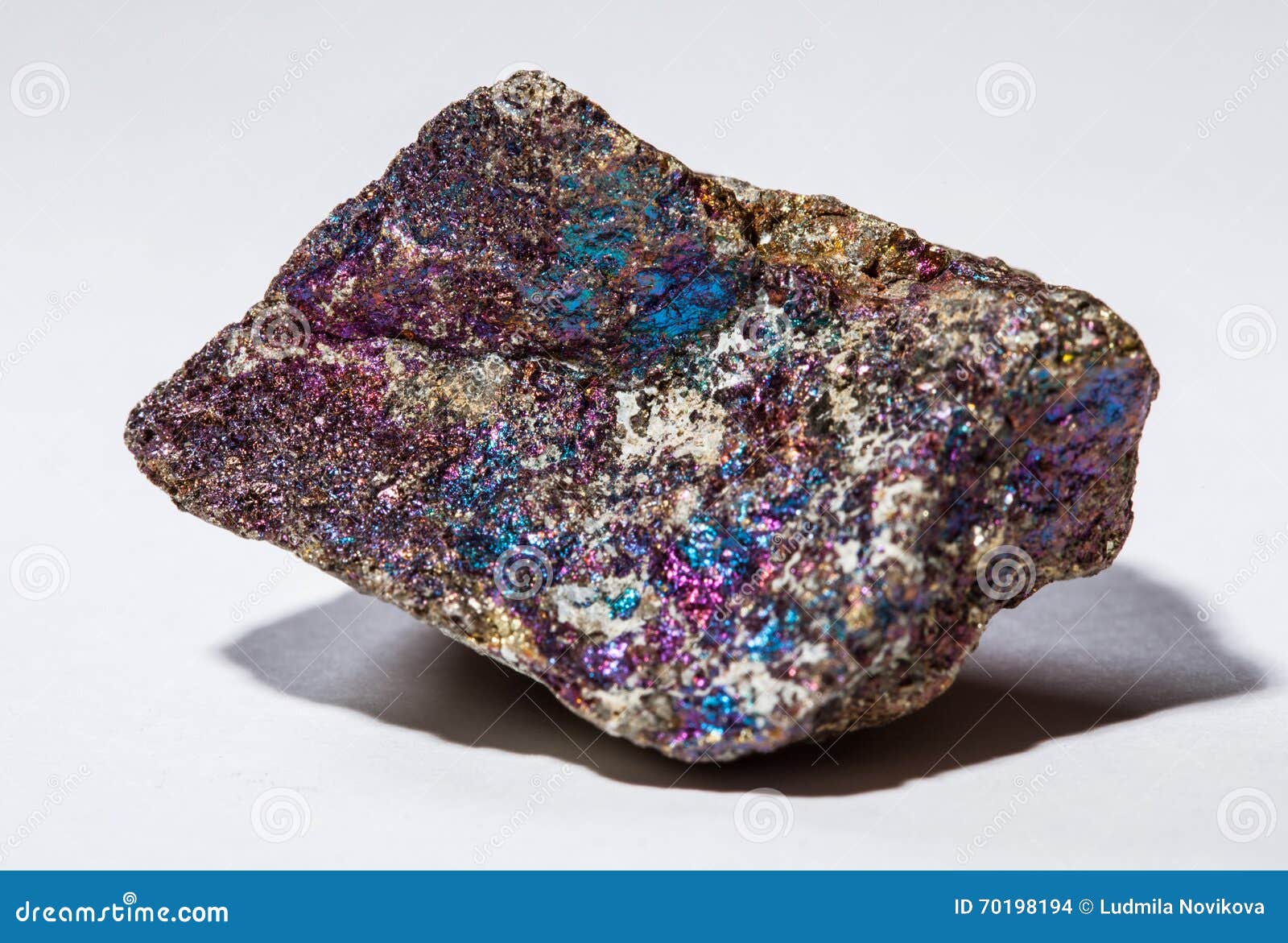 Chalcopyrite stock photo. Image of crystal, rock, copper - 70198194