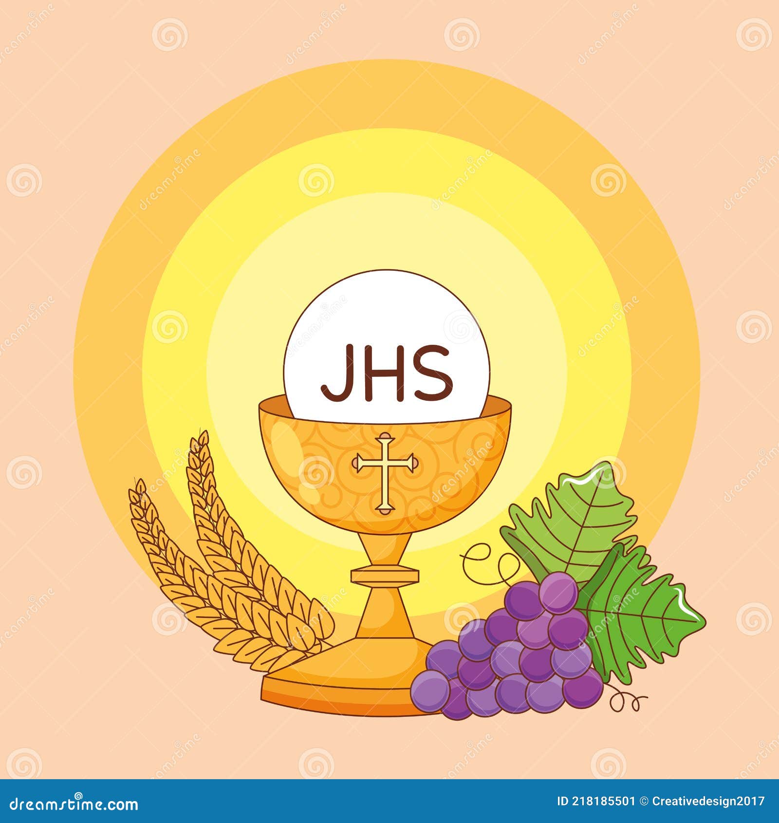 Corpus Christi Illustration Stock Vector - Illustration of catholic ...