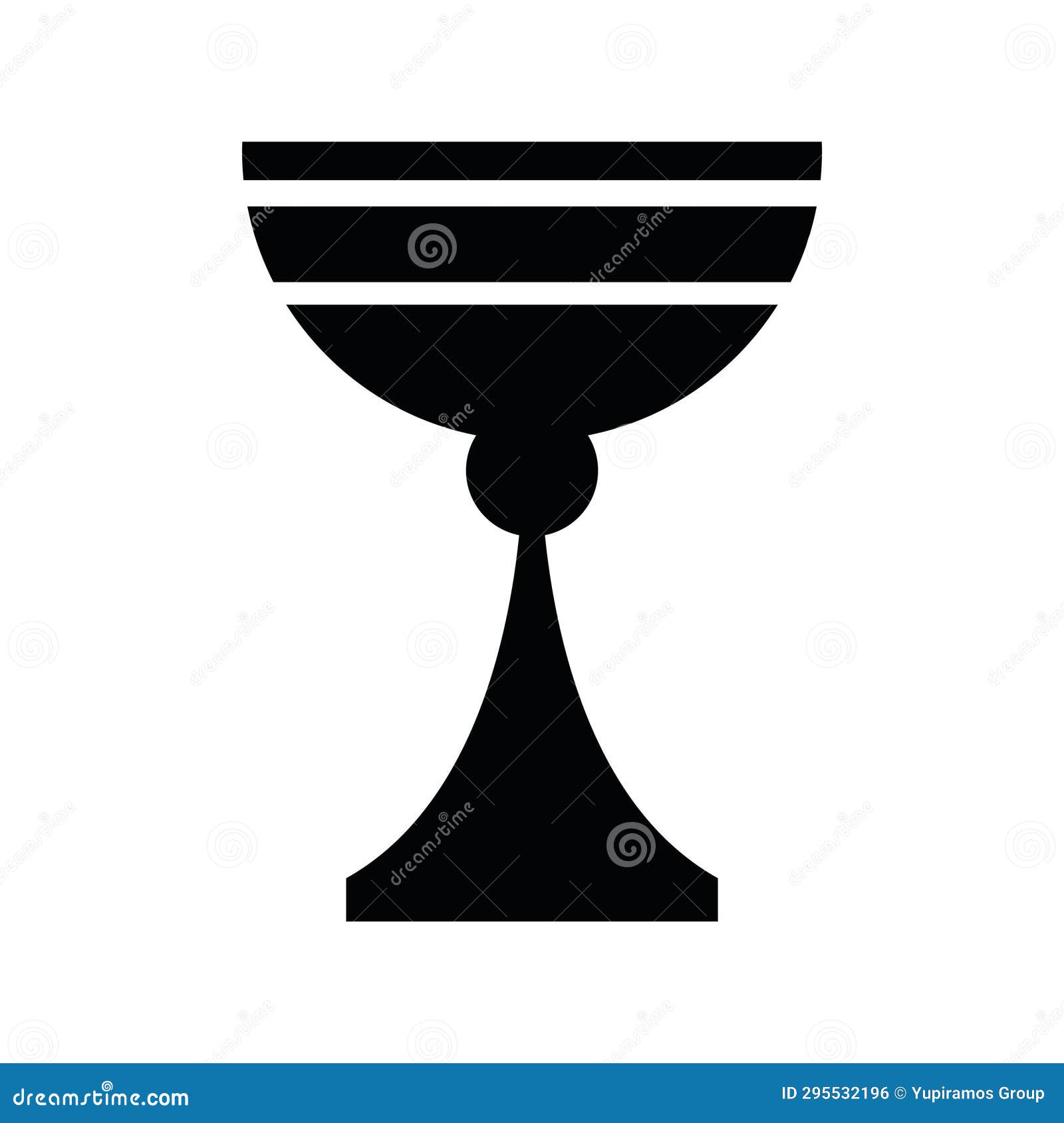 Chalice icon illustration stock vector. Illustration of ritual - 295532196