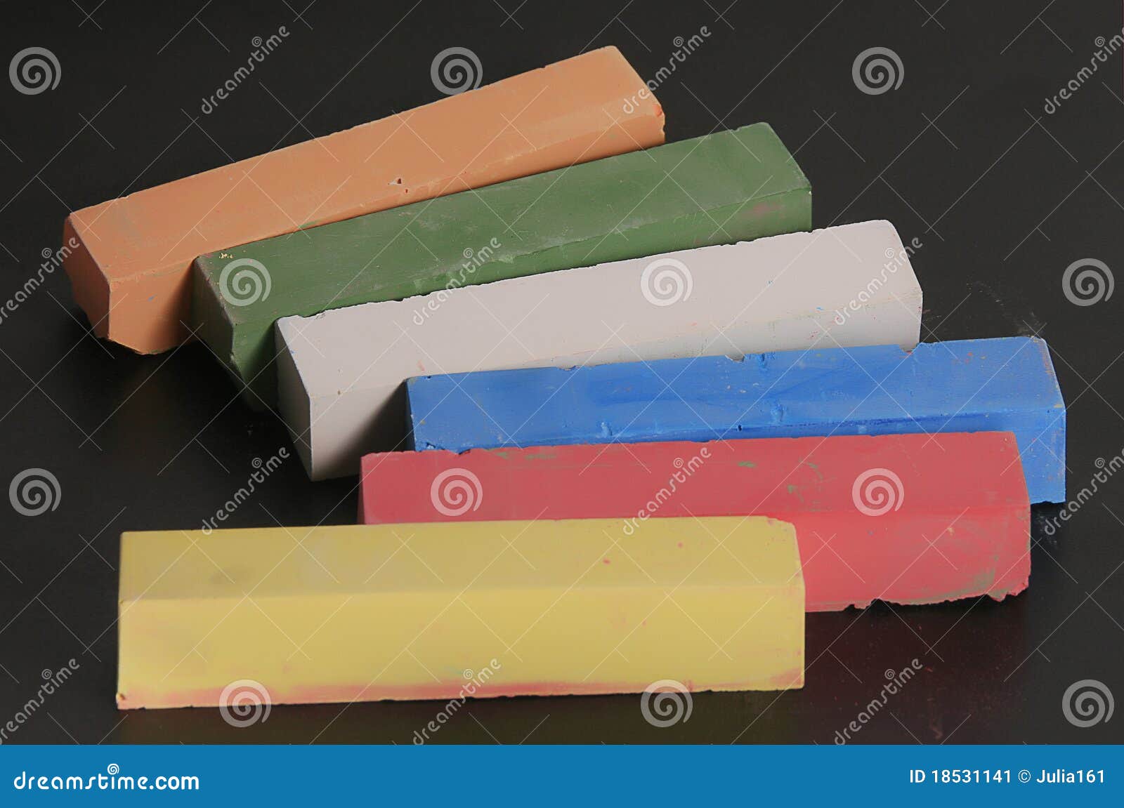 Chalk stock image. Image of colour, isolated, background - 18531141