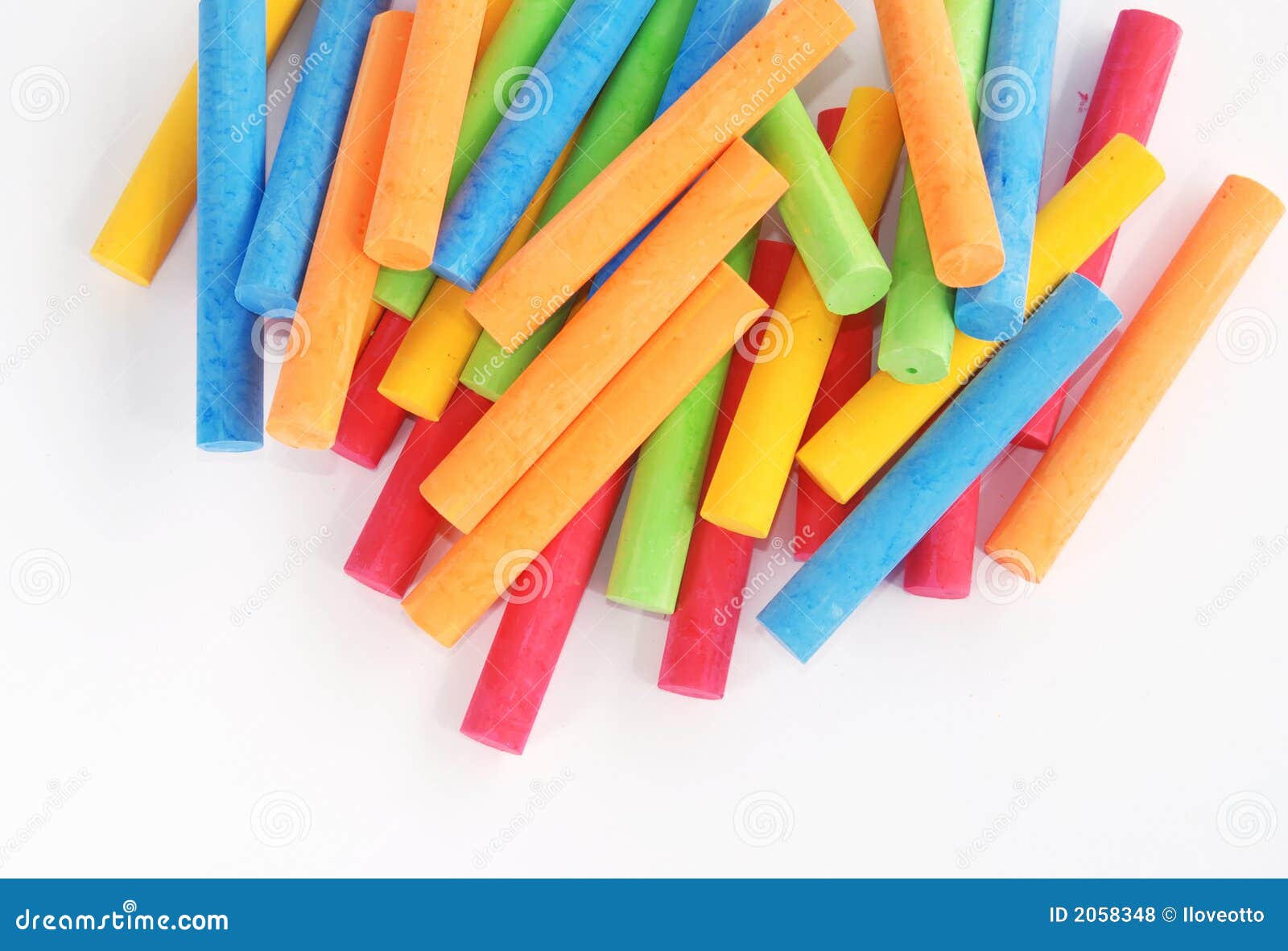 Chalk stock photo. Image of chalk, sketch, color, palette - 2058348