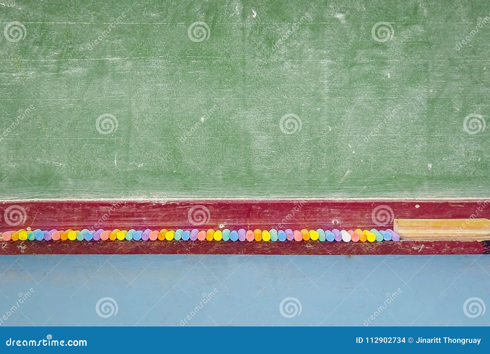 Chalk and Board in Classroom Stock Photo - Image of last, communication ...