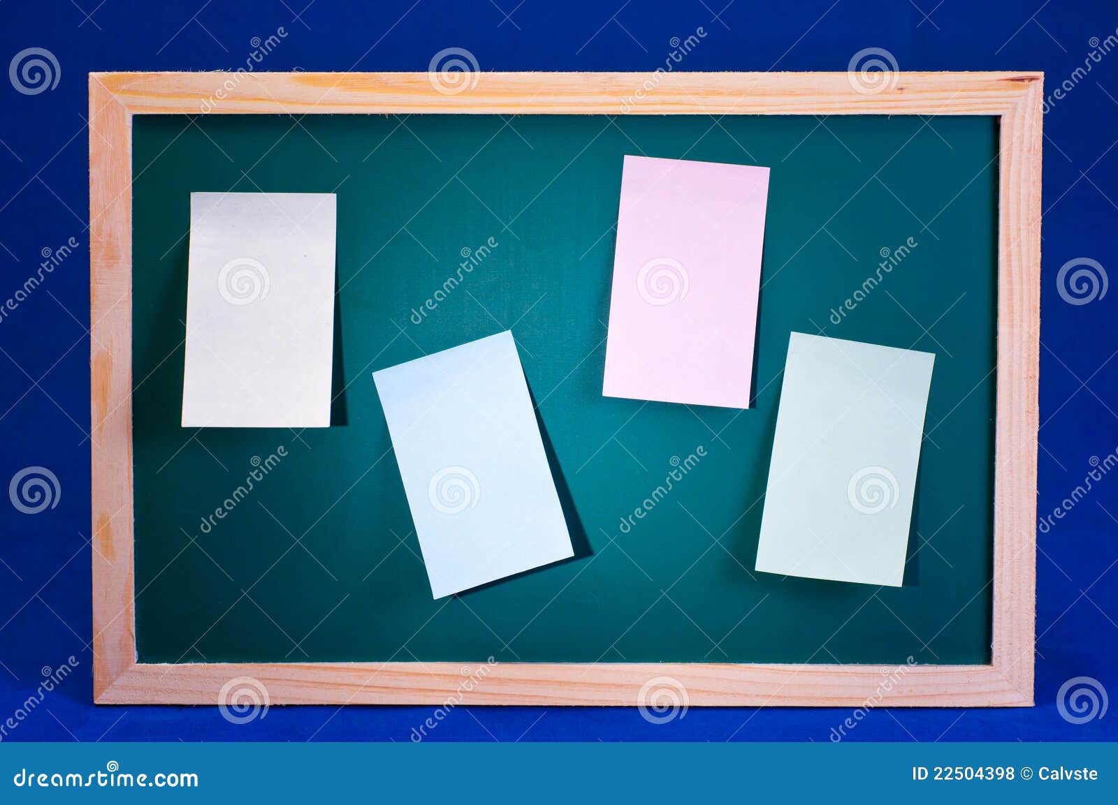 Chalk Board Four Sticky Notes Stock Photos - Free & Royalty-Free Stock ...