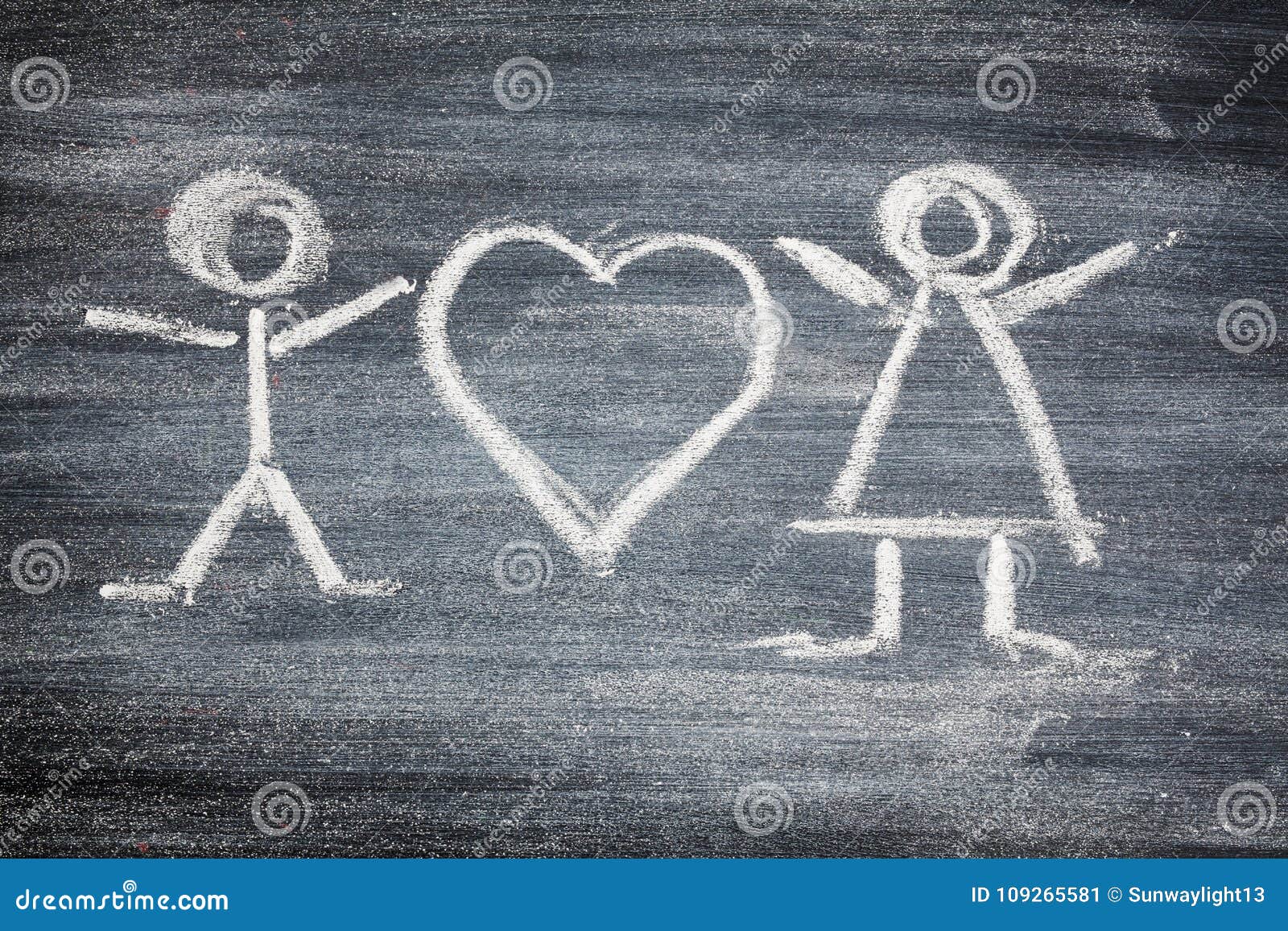 Chalk board, people, heart stock image. Image of classroom - 109265581