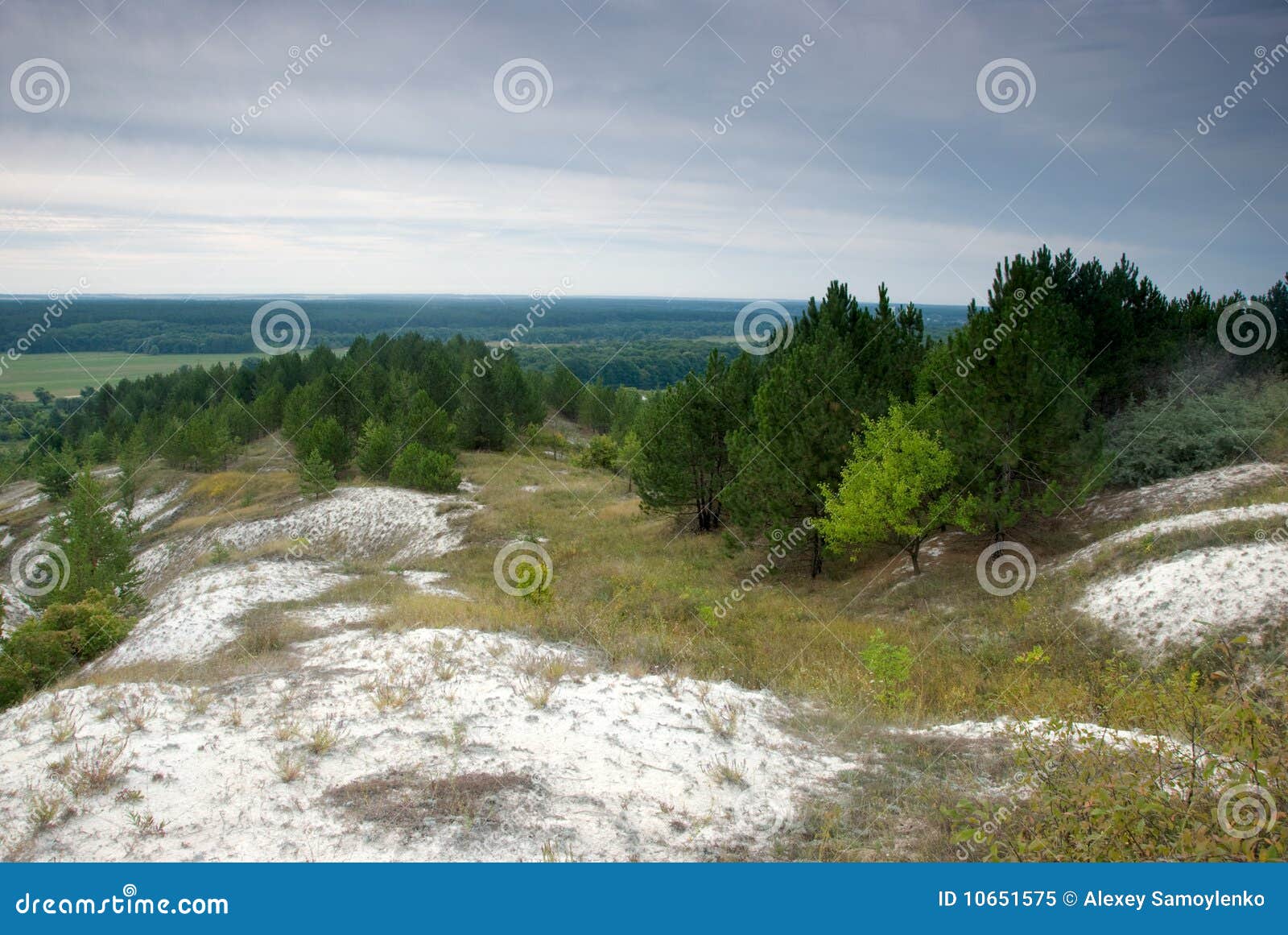 Chalk cliff stock image. Image of outdoors, overcast - 10651575
