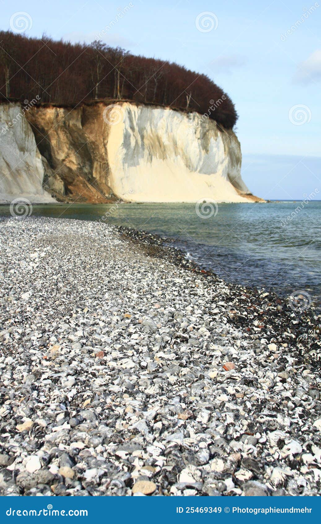Chalk cliffs stock image. Image of grey, spring, blue - 25469349