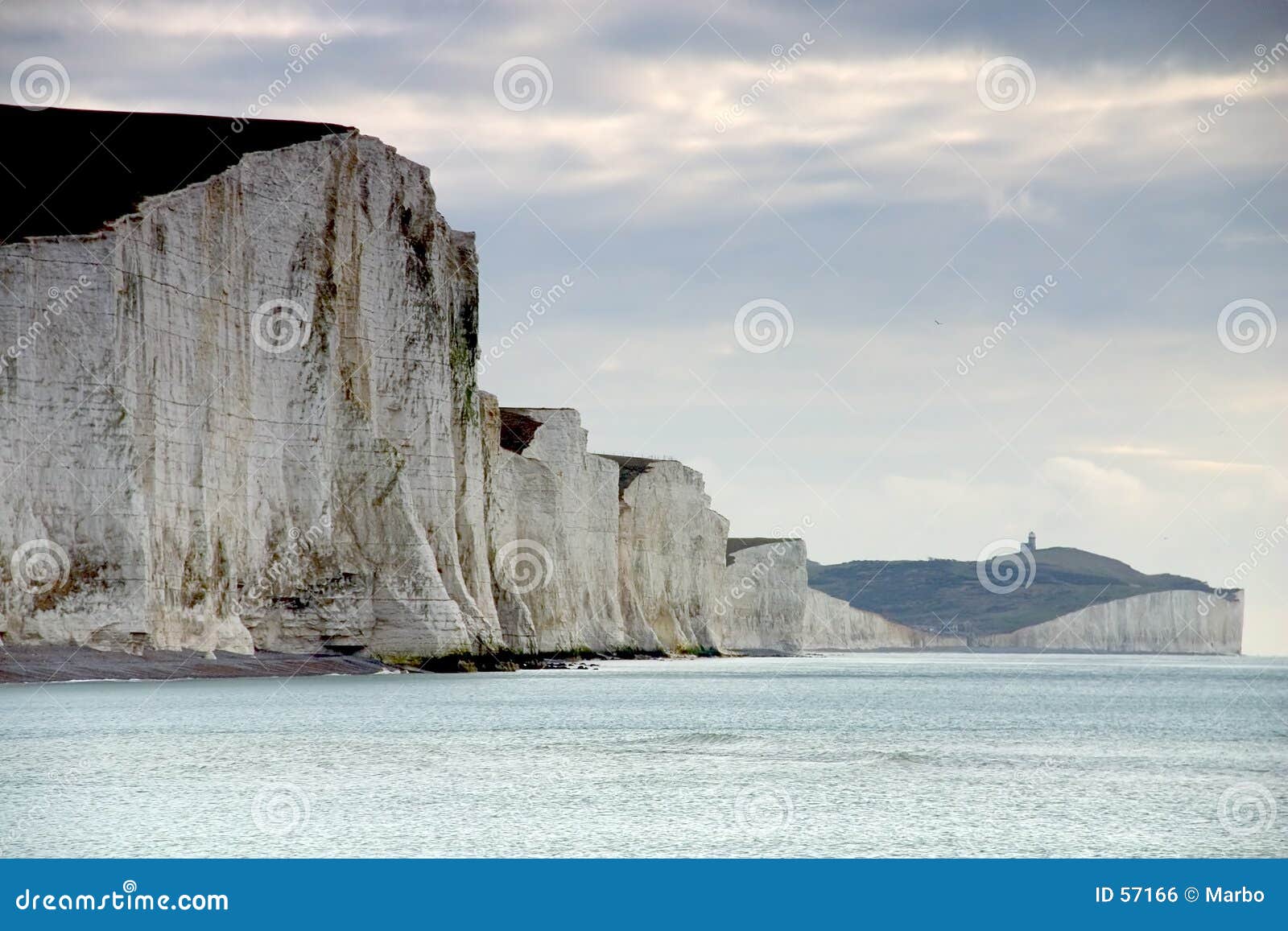Chalk cliffs stock photo. Image of sister, view, landmark - 57166