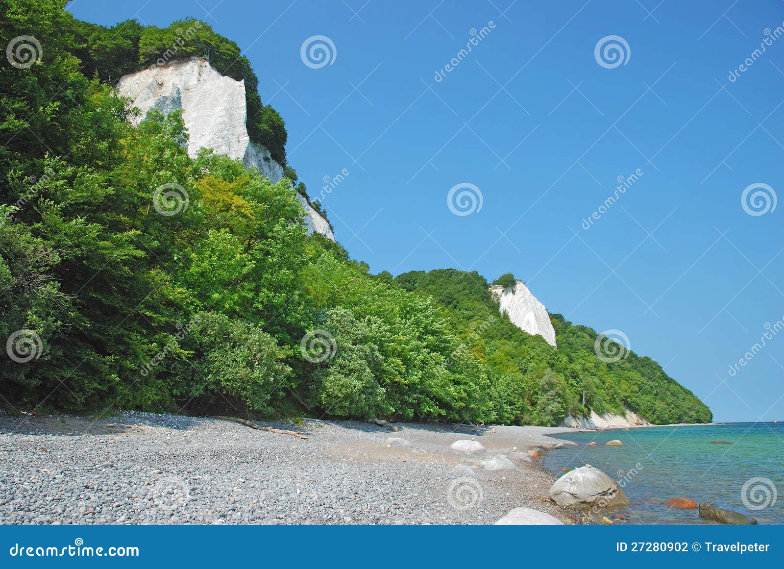 Chalk Cliffs,Ruegen Island,Germany Stock Photo - Image of germany ...