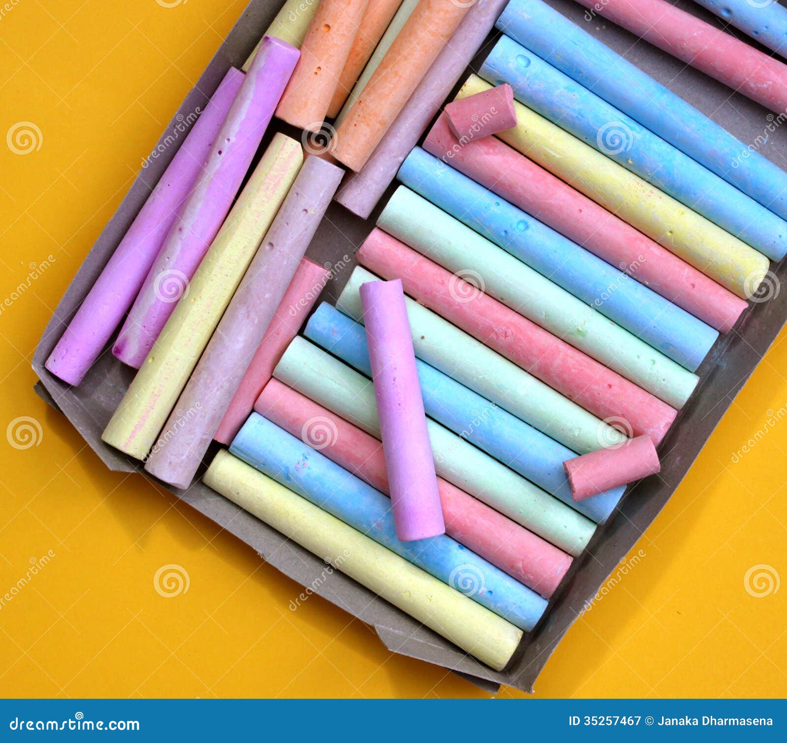 Chalk stock image. Image of artist, chalk, color, education - 35257467