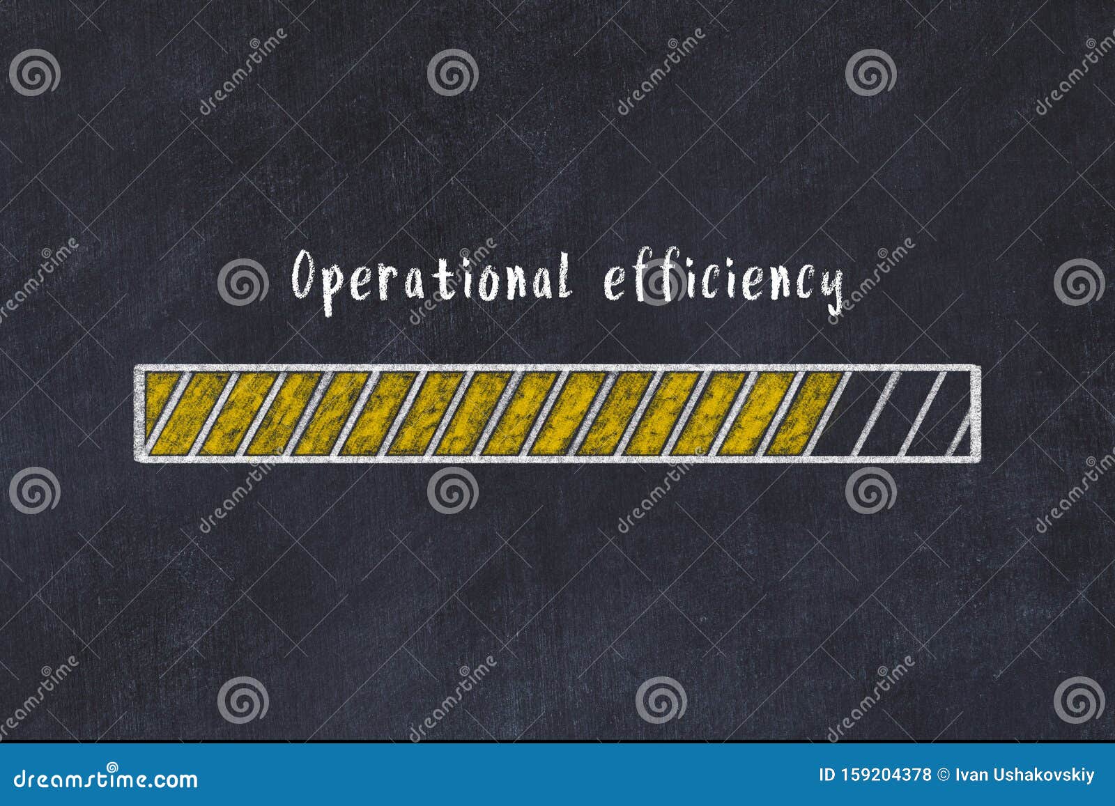 Operational Efficiency Blue Gradient Concept Icons Cartoon Vector ...