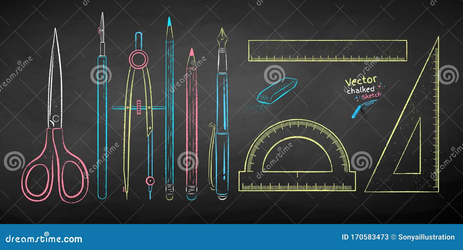 Drafting Tools. Vector Illustration | CartoonDealer.com #52312926