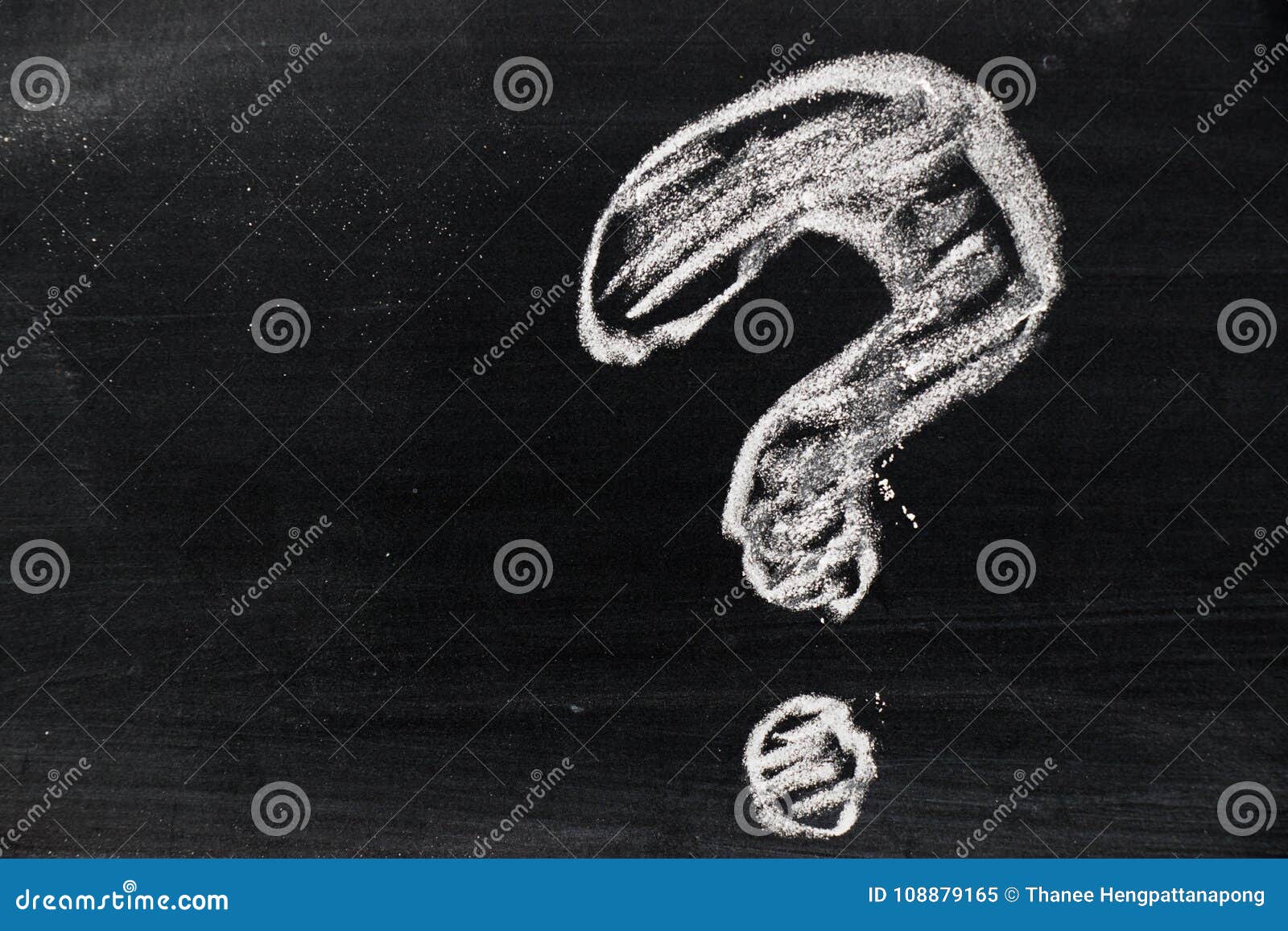 QUESTION The Shape Of A Wooden Cube Block With A Question Mark Symbol ...