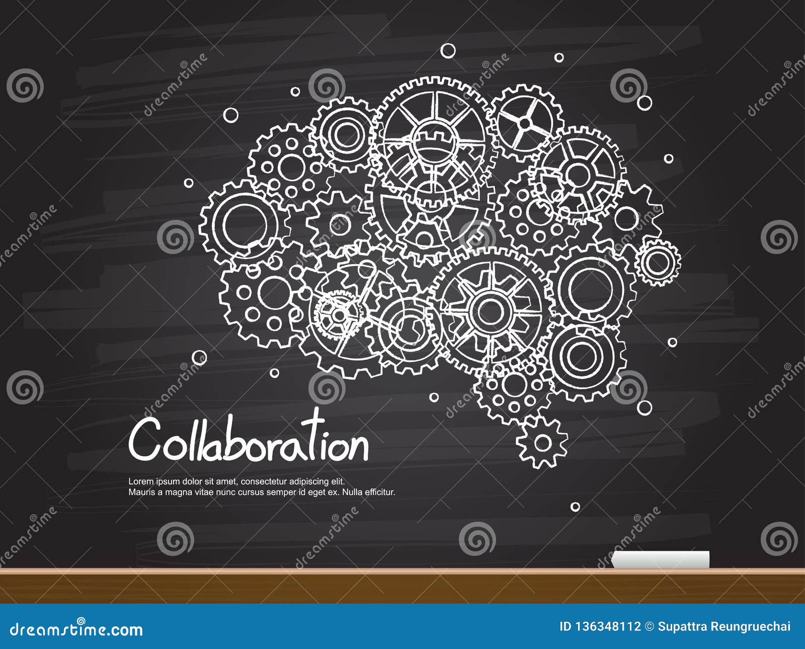 Brain And Gear For Supporting Developmental Health Logo Vector ...