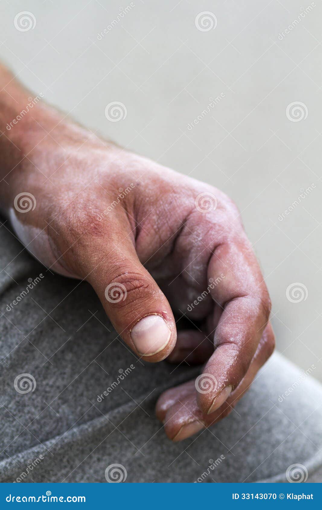 Chalk on hand stock photo. Image of chalk, competition - 33143070