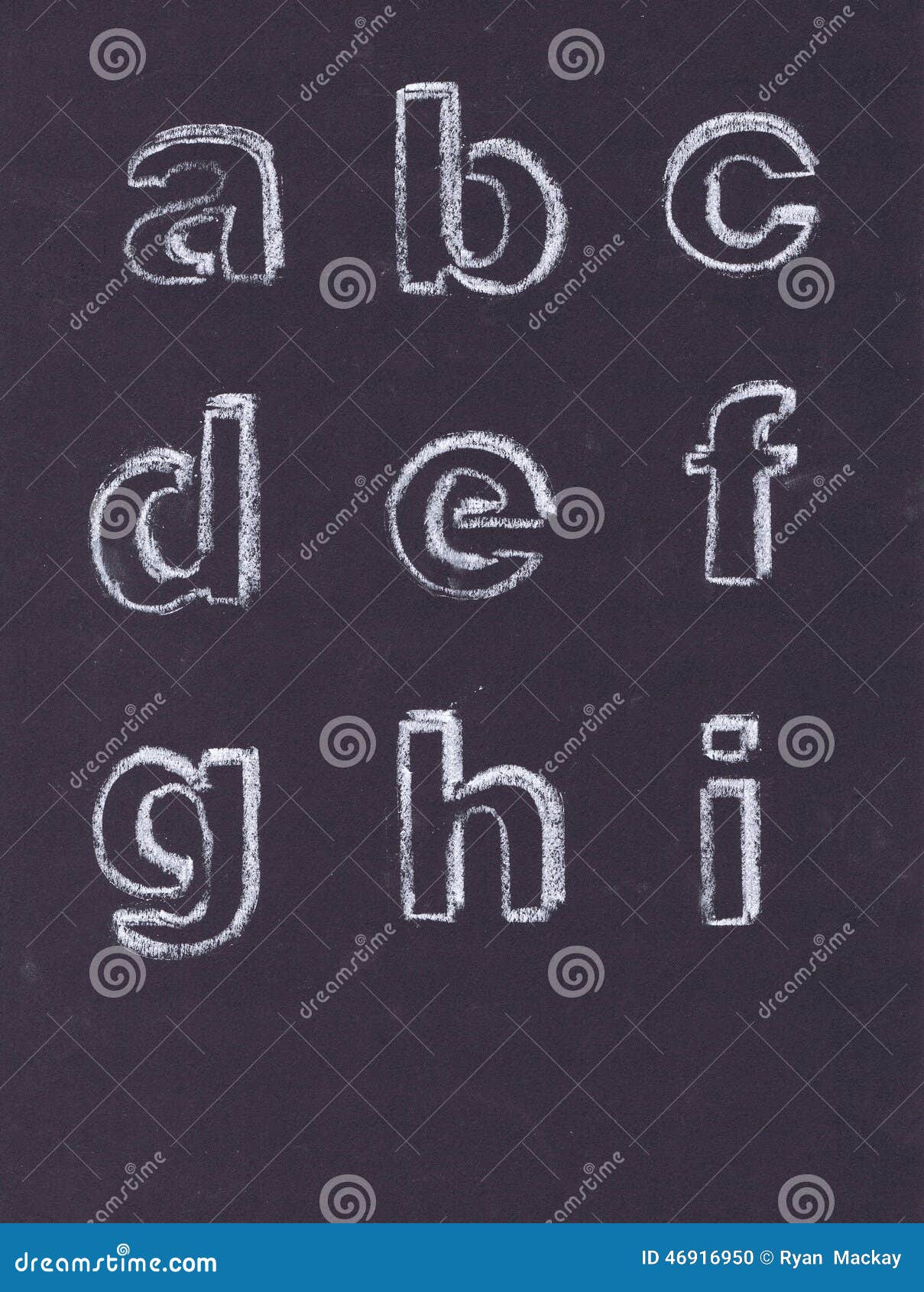 Chalk letters stock photo. Image of learn, education - 46916950