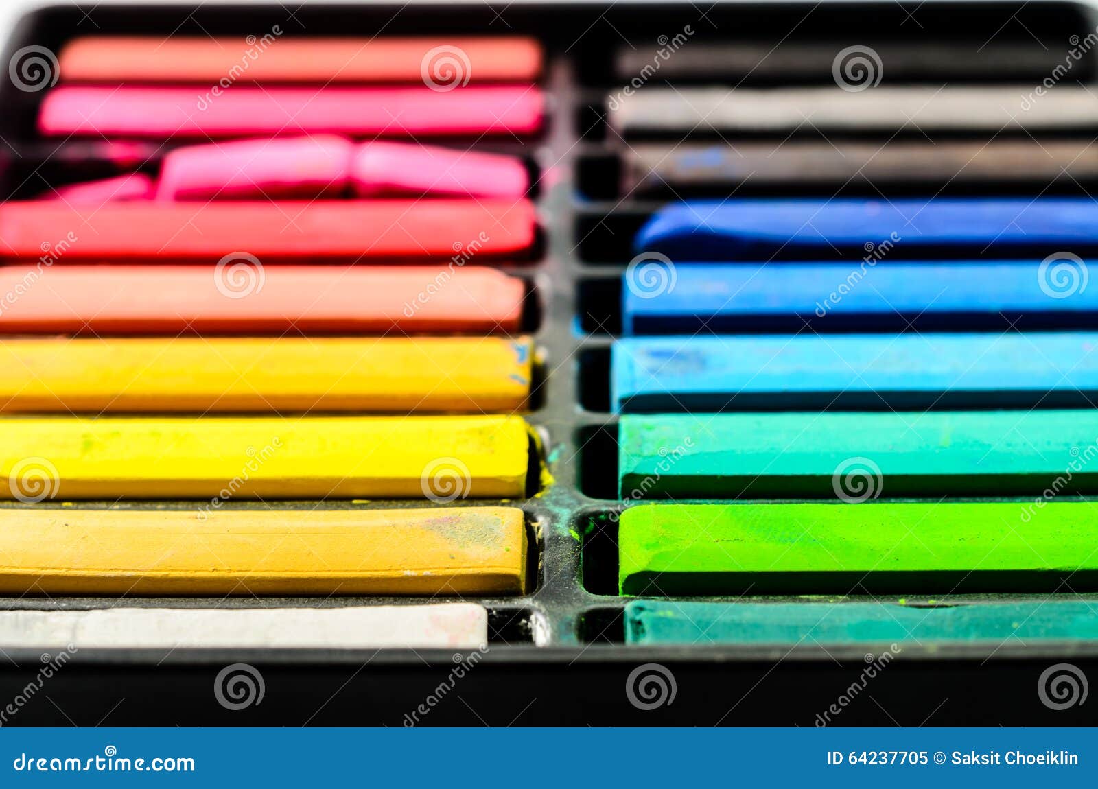 Chalk pastel color stock image. Image of color, learning - 64237705