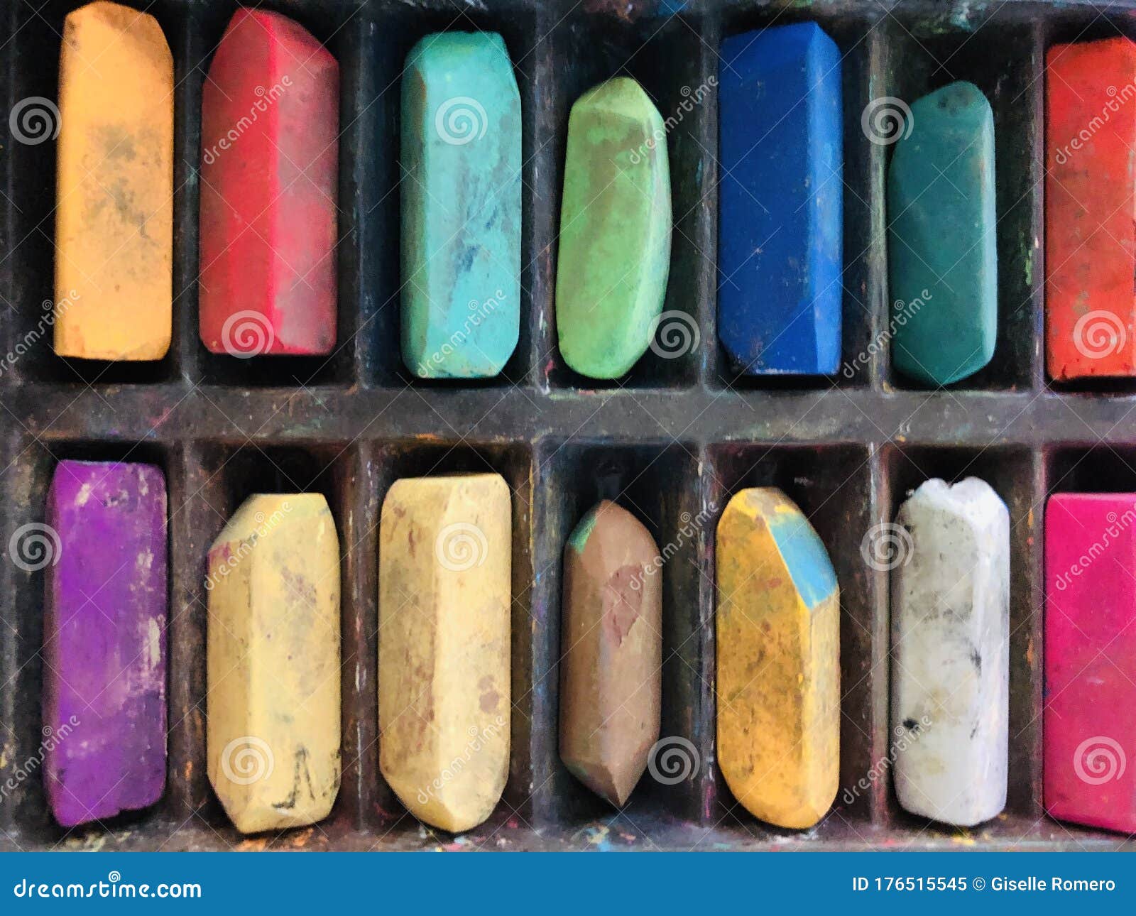 Chalk pastel colors stock image. Image of colors, assent - 176515545
