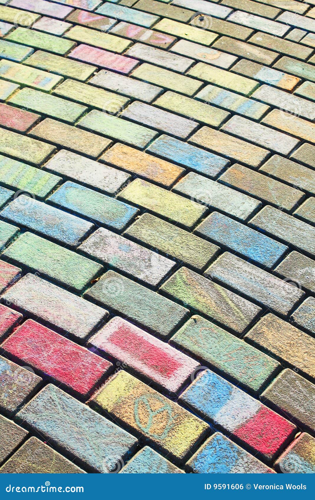 Chalk on Paving stock photo. Image of chalk, ground, pedestrian - 9591606