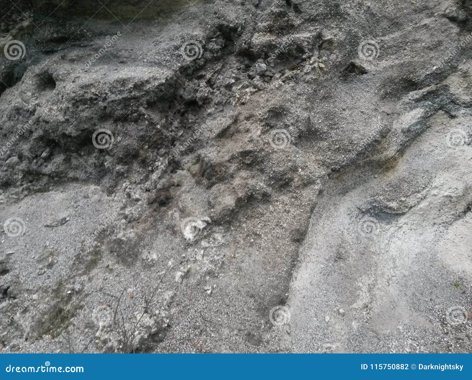 Chalk Sediment Soil White and Grey Ashes Stock Photo - Image of organic ...