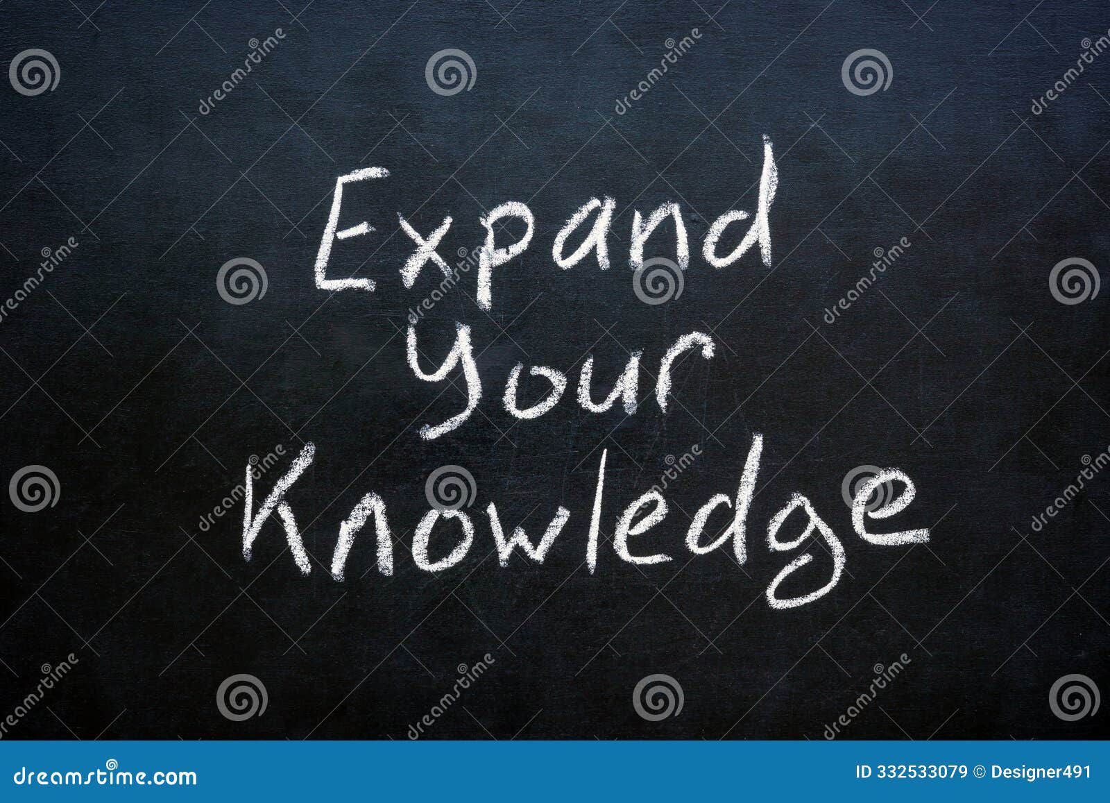 Chalk Writing on a Blackboard Expand Your Knowledge. Learning and ... Chalk Writing on a Blackboard Expand Your Knowledge. Learning and ...