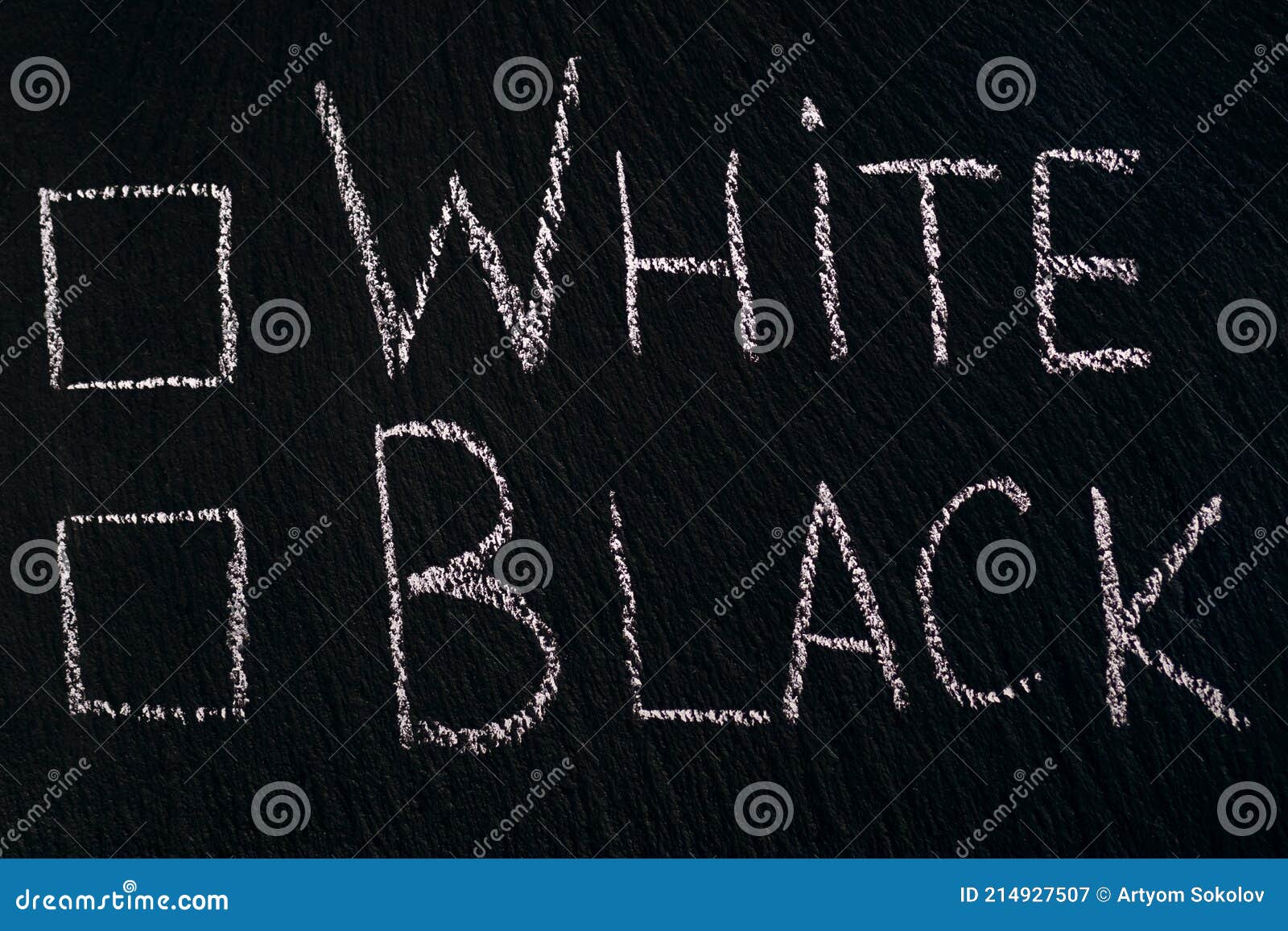 Writing Checkmark In Checkbox In Checklist. Completed And Finished Task ...