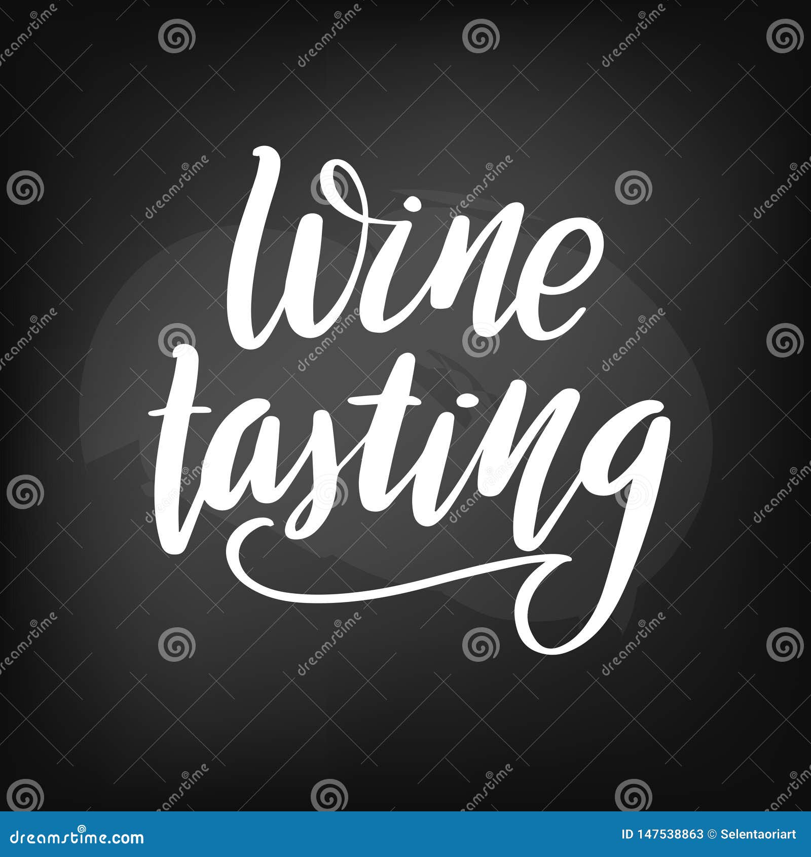 Lettering wine tasting stock vector. Illustration of element - 147538863