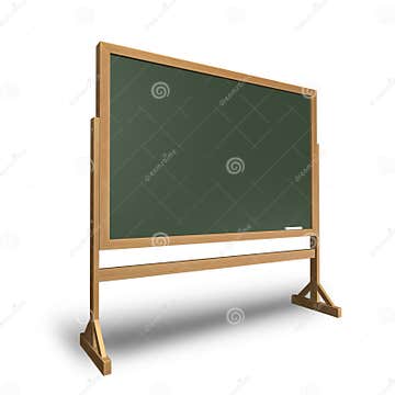 Chalkboard stock illustration. Illustration of plate, isolated - 1006780