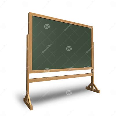 Chalkboard stock illustration. Illustration of plate, isolated - 1006780
